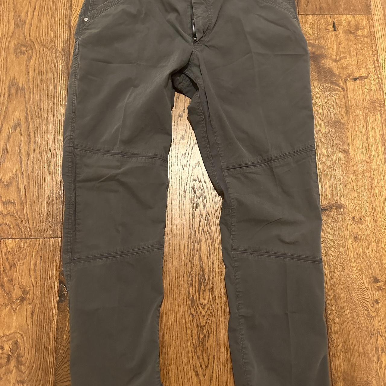 Grey KUHL double knee hiking pants - Depop