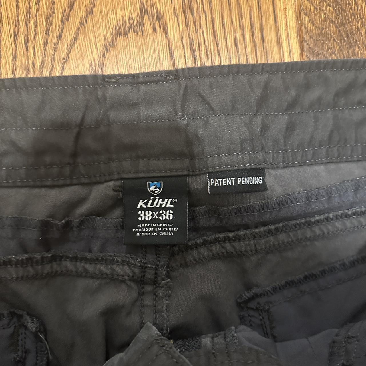 Grey KUHL double knee hiking pants - Depop