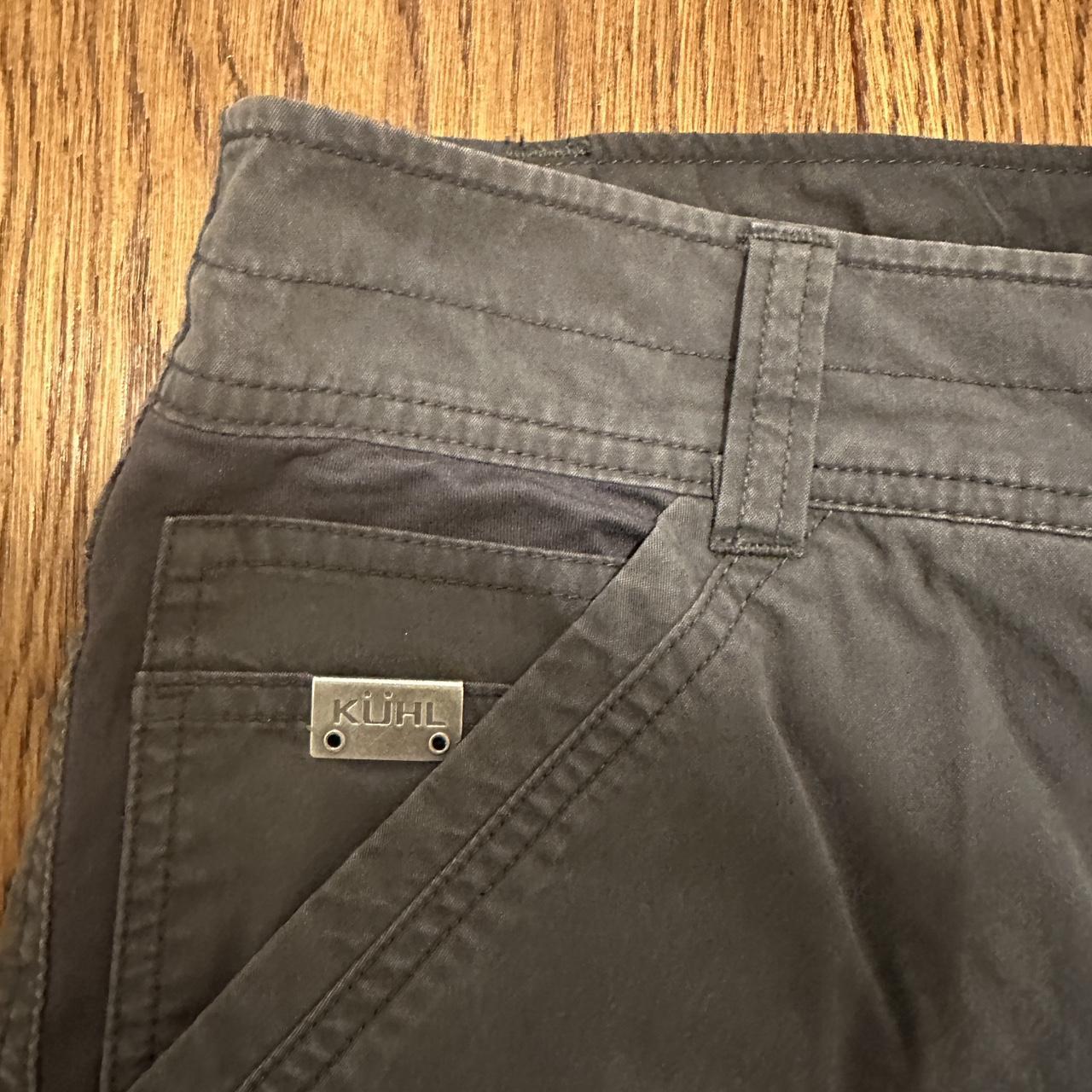 Grey KUHL double knee hiking pants - Depop