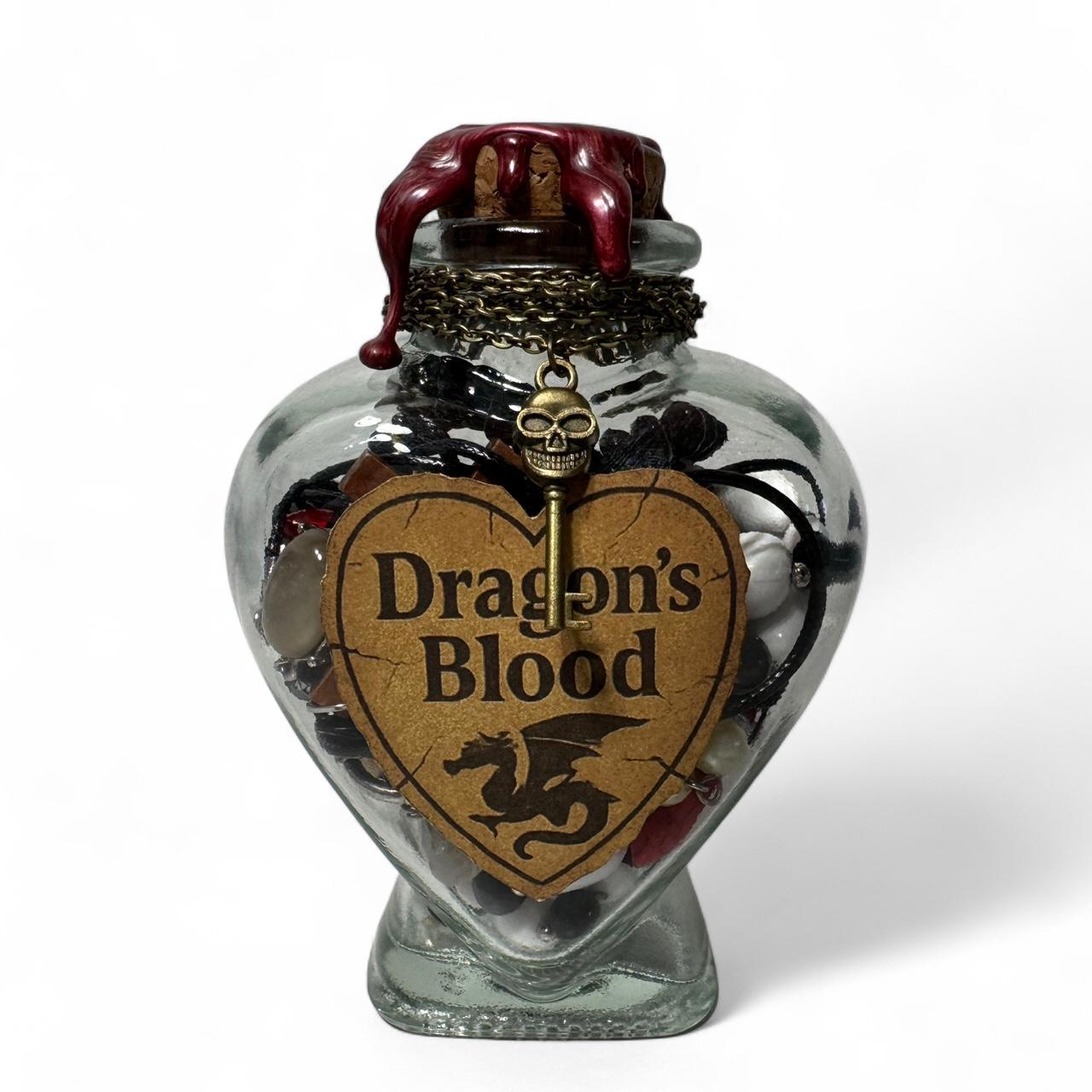 Dragon’s Blood Jar – Gothic Heart... | Depop