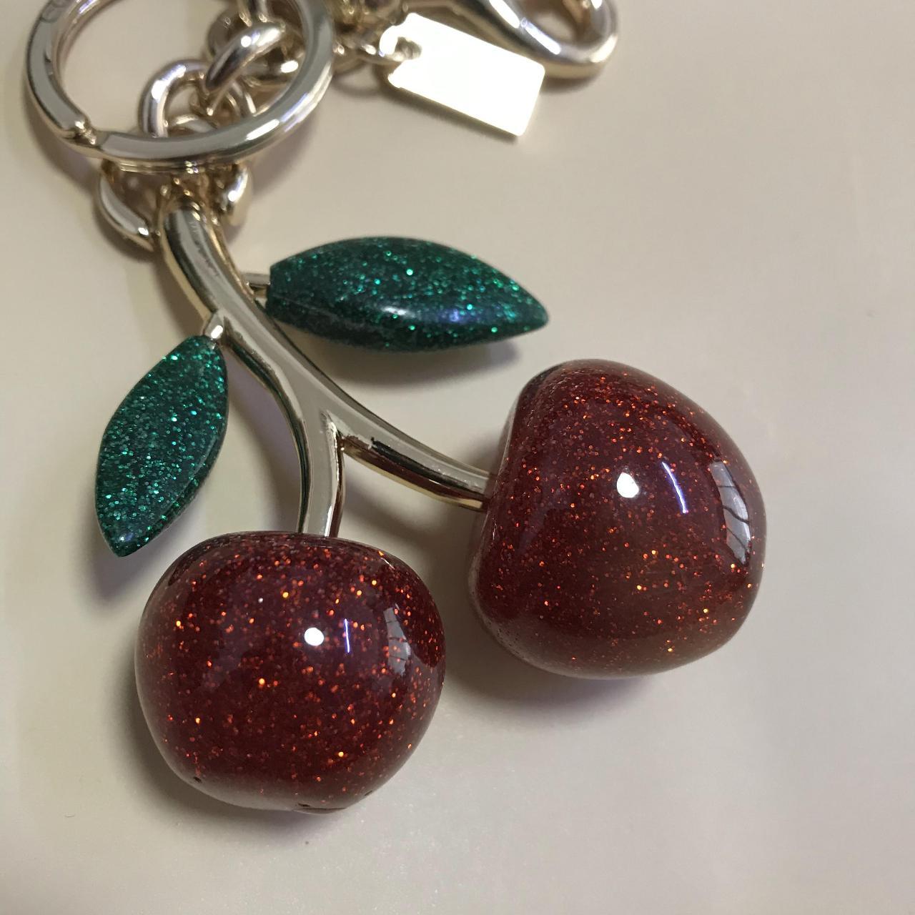 Coach Cherry Keychain Authentic Comes with ... - Depop