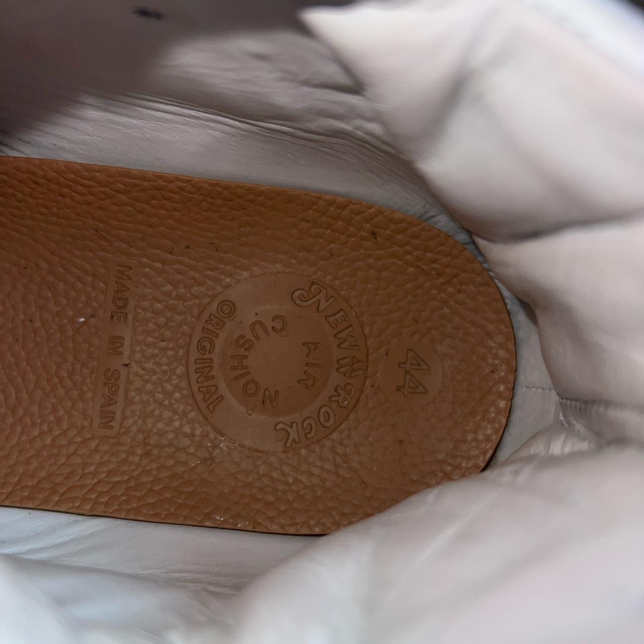 All white custom made from Spain New Rock... - Depop