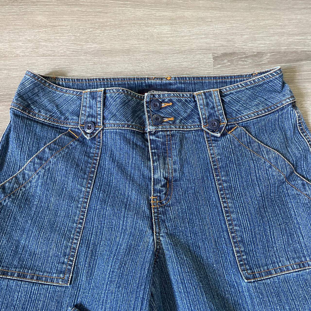 Late 90s/early 2000’s Bill Blass jeans. A lot going... - Depop
