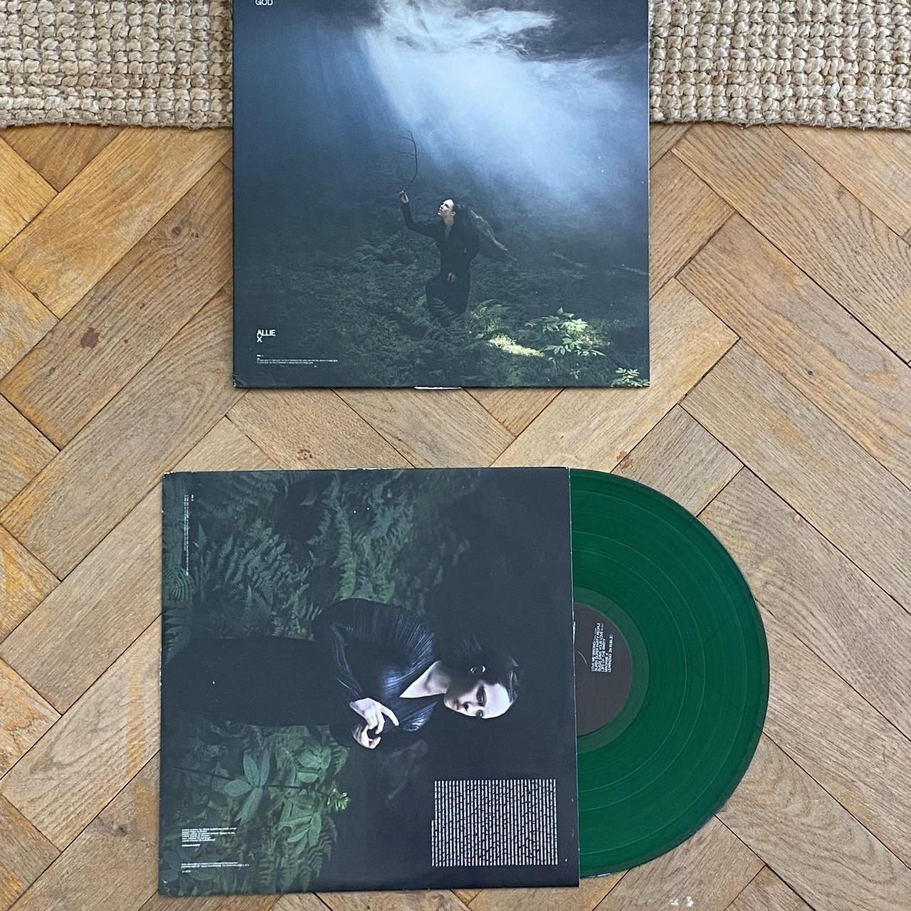 Allie-X green transparent vinyl #mitski... - Depop