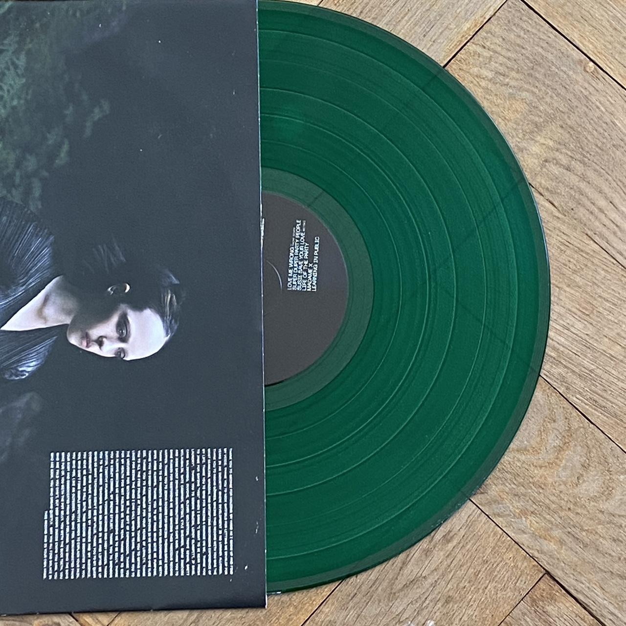 Allie-X green transparent vinyl #mitski... - Depop