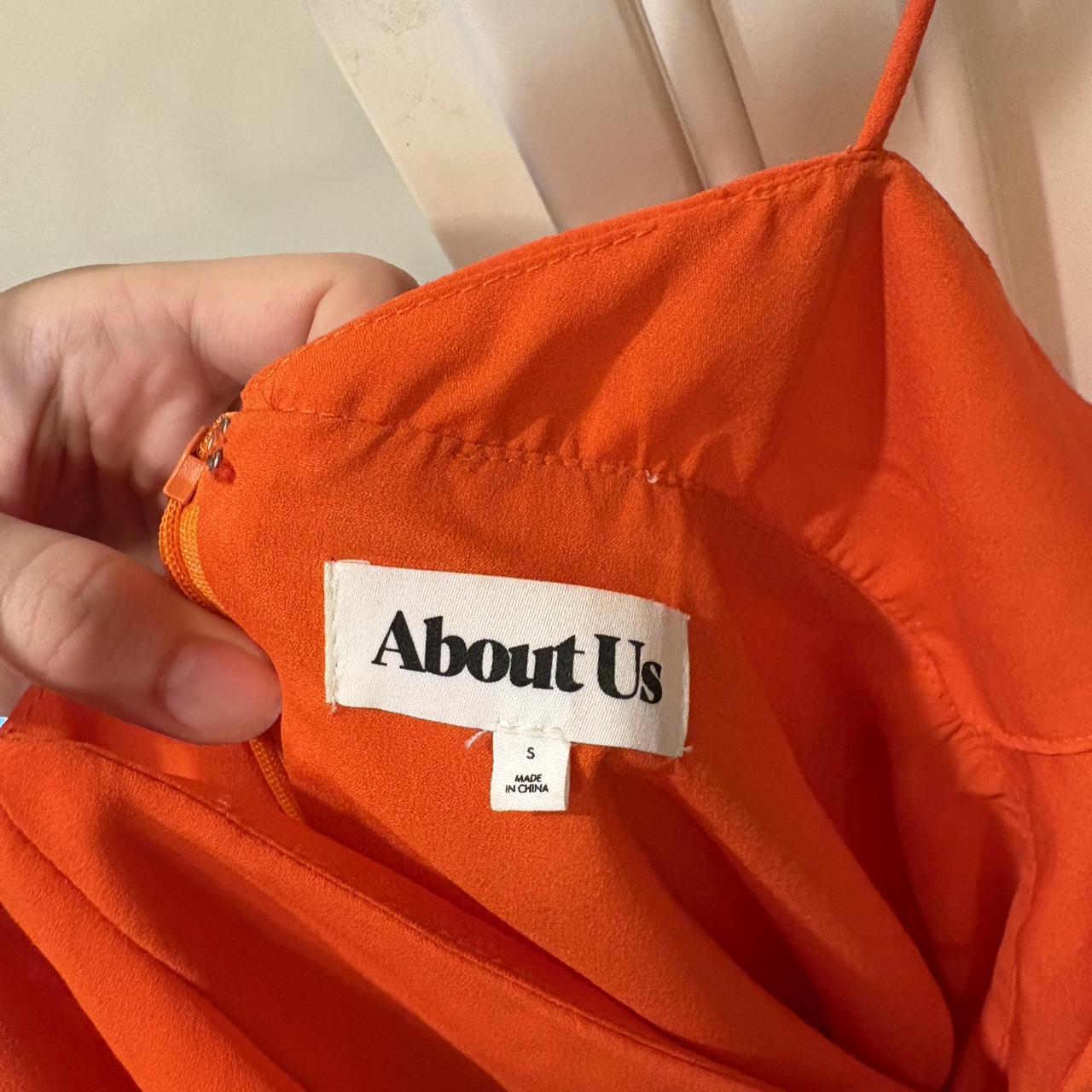 Revolve orange mini dress worn once. In perfect... | Depop