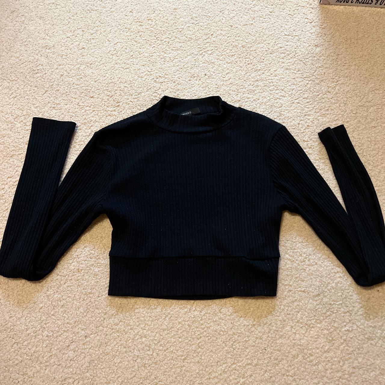 Forever 21 Crop Long Sleeve Tag Is Half Off But Depop