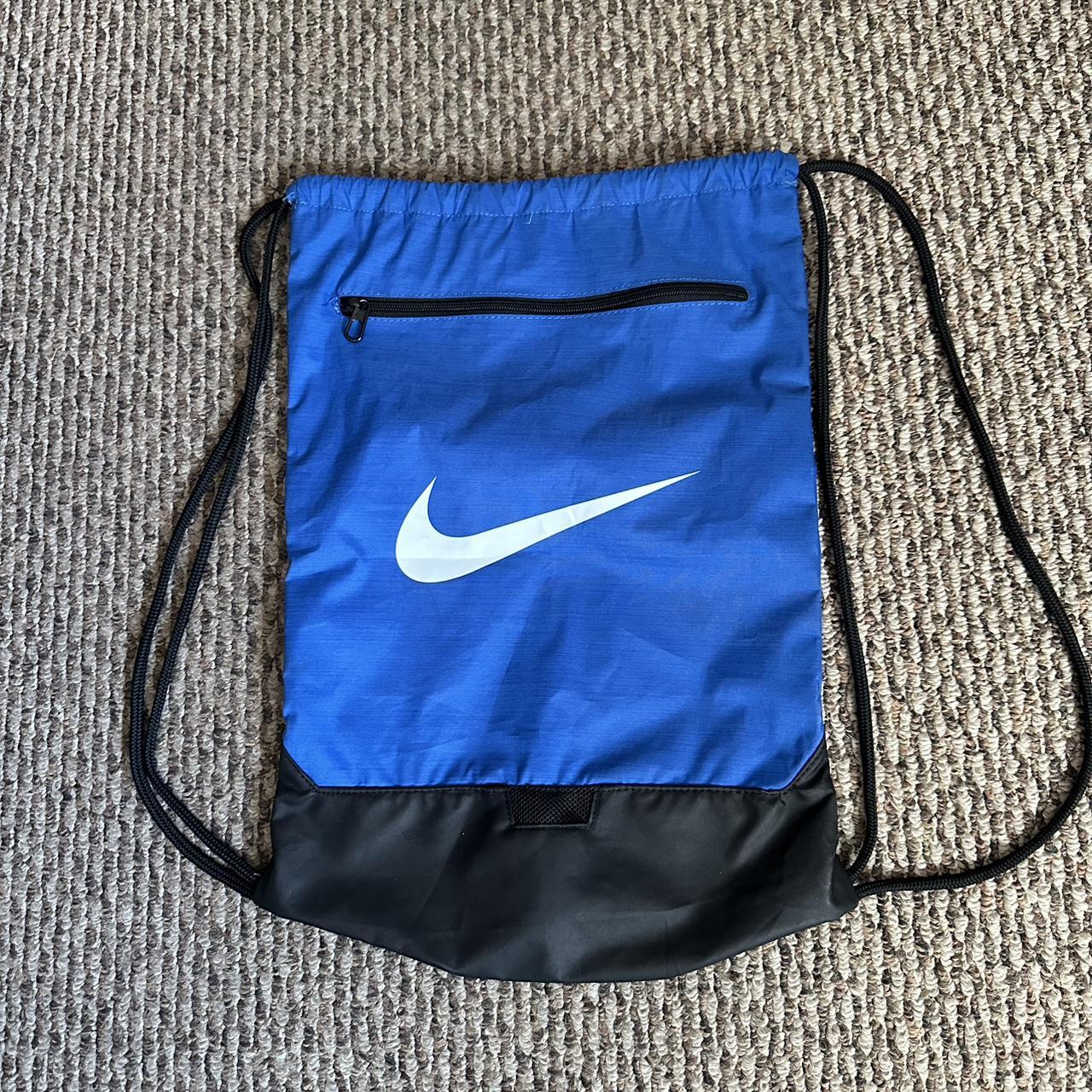 Nike Drawstring Bag. Bag is in good, preowned... - Depop