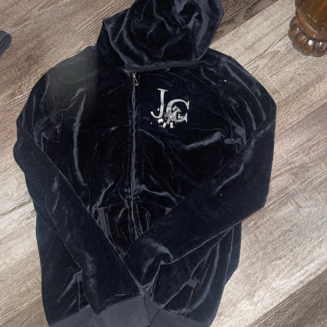 juicy couture track jacket(theres a small hole on... - Depop