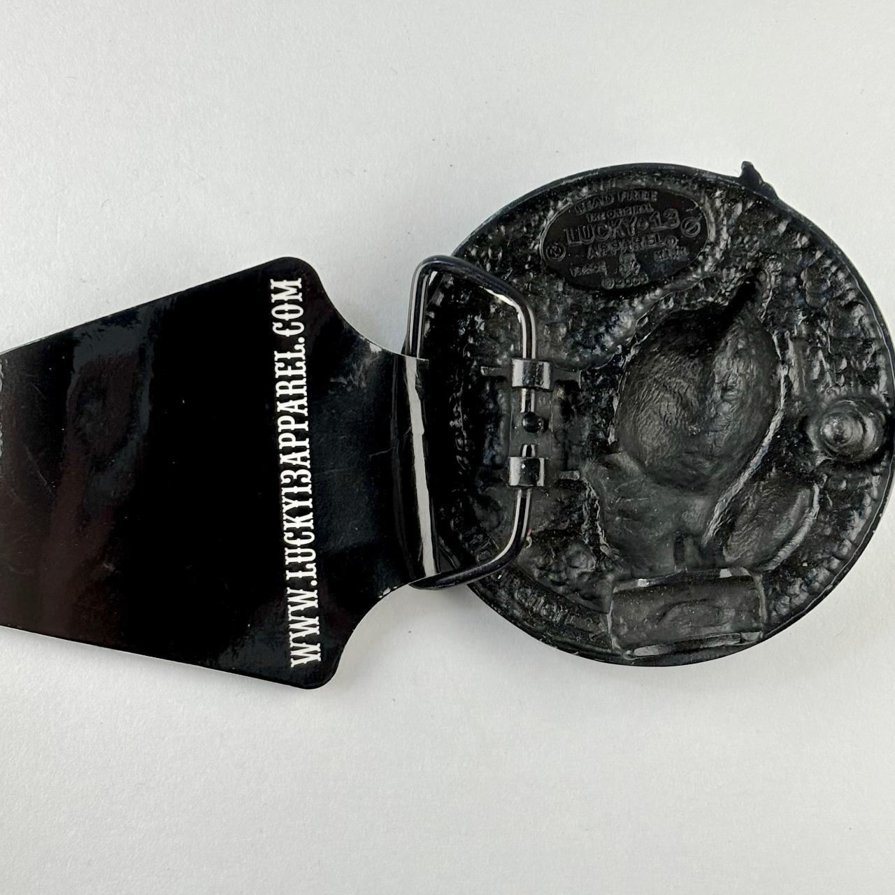 Germs GI Skull Punk Rock Belt Buckle Enameled and... - Depop