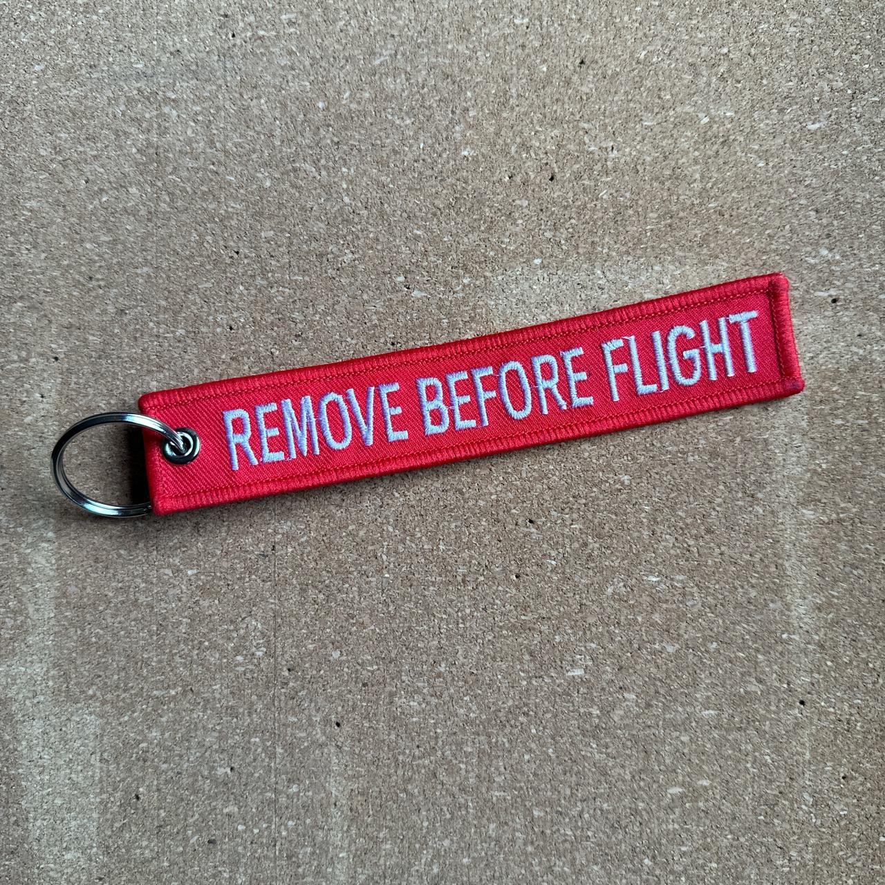 ‘Remove Before Flight’ Keychain - Depop