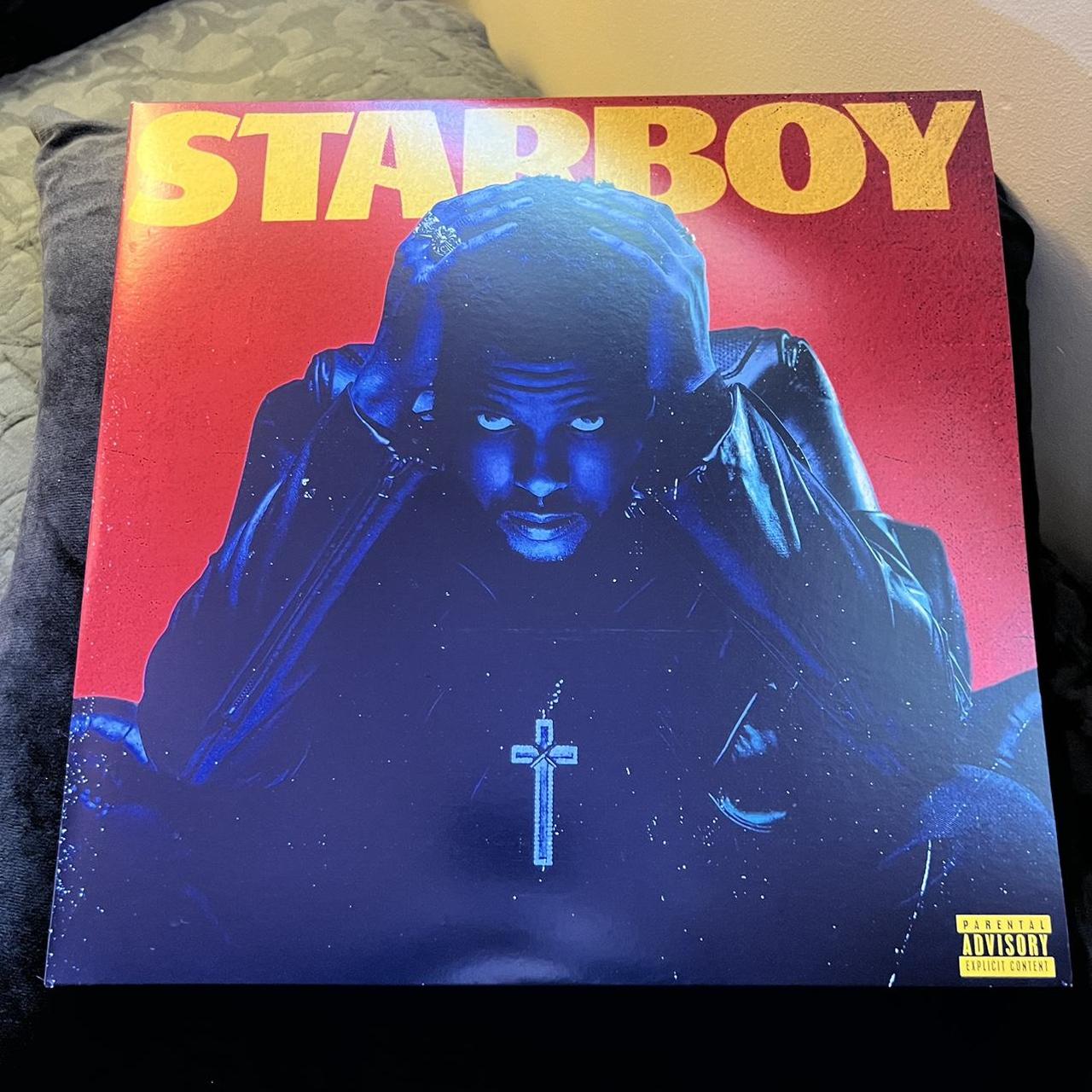 The Weekend - Starboy Vinyl Blue edition & has two... - Depop