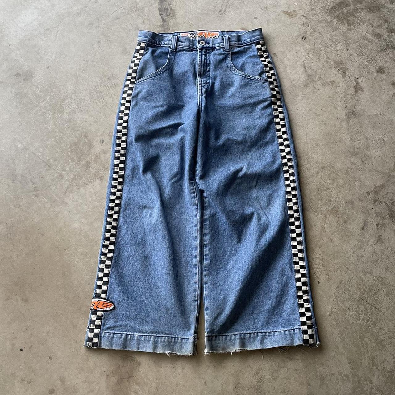Taxi JNCO Jeans Measures 34x30 Great Condition!... - Depop