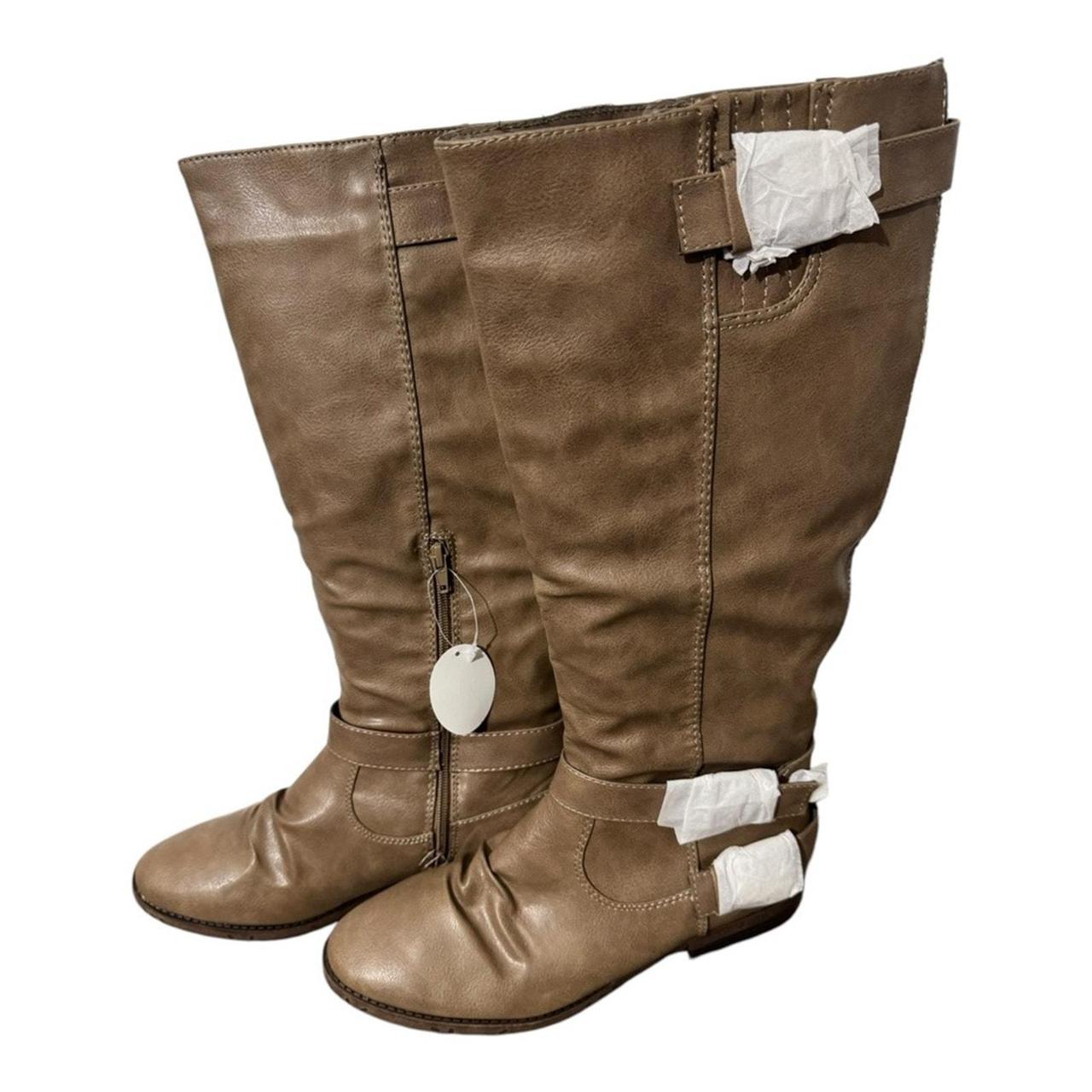 New Women's Rampage Tall Buckle Boots Style Idola... - Depop