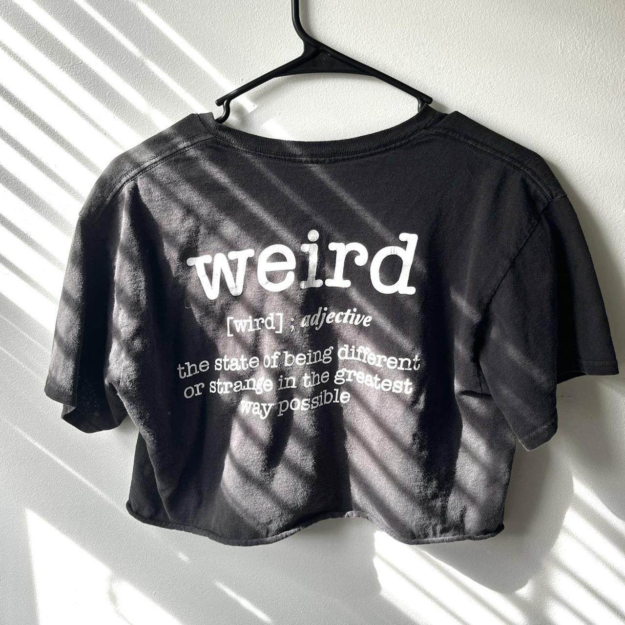 Weird Crop Top - Depop