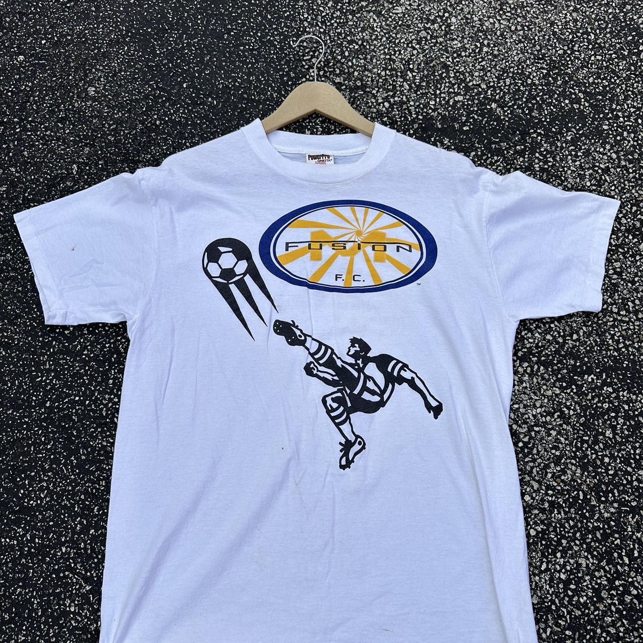 00s Miami Fusion Bicycle Kick Shirt - Depop