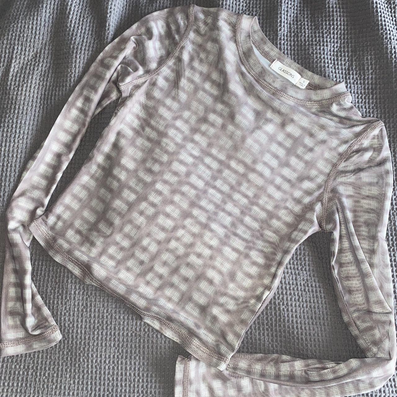 Glassons sheer long sleeve size small, only worn... - Depop
