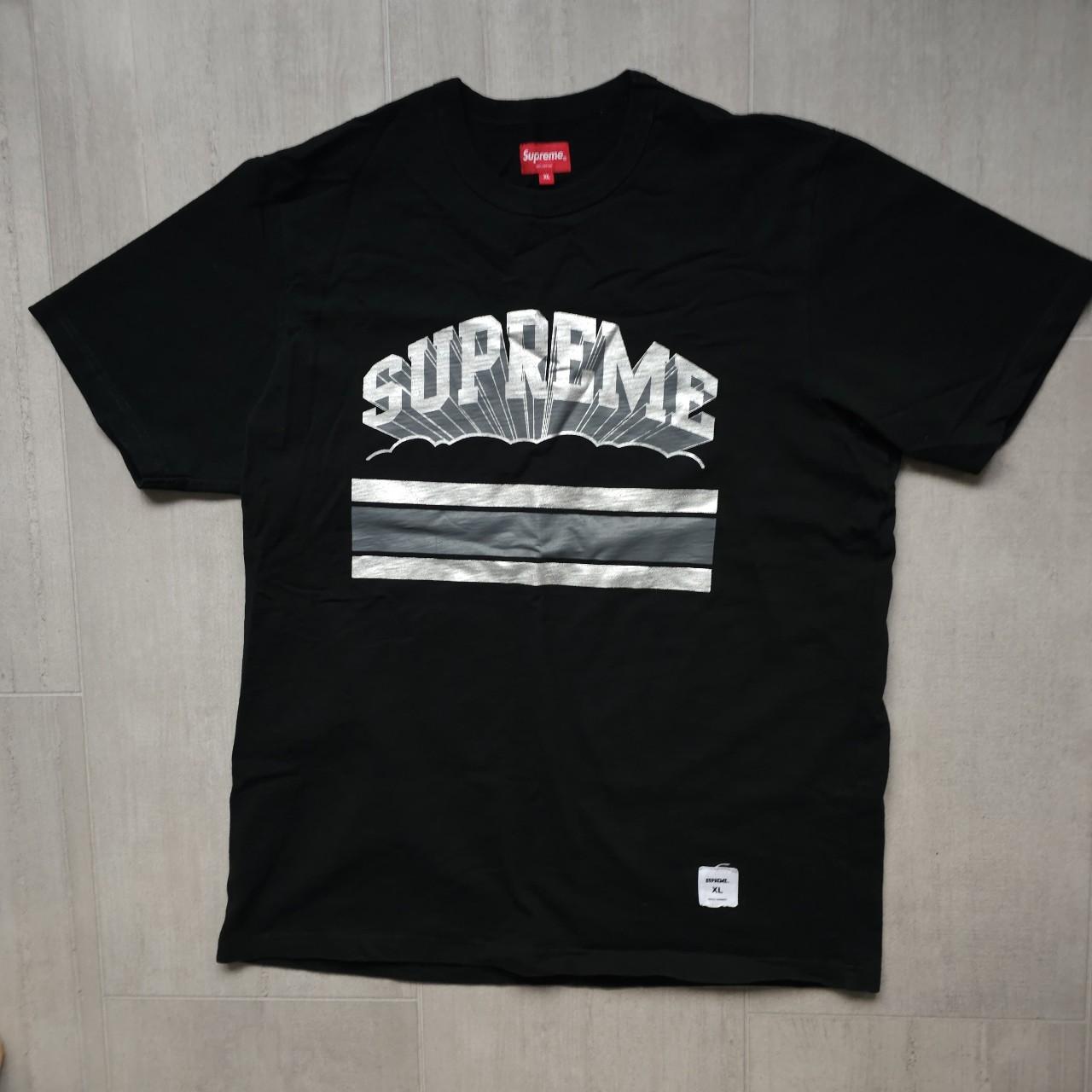 Supreme 'Cloud Arc' tshirt SS18 Worn and in... - Depop