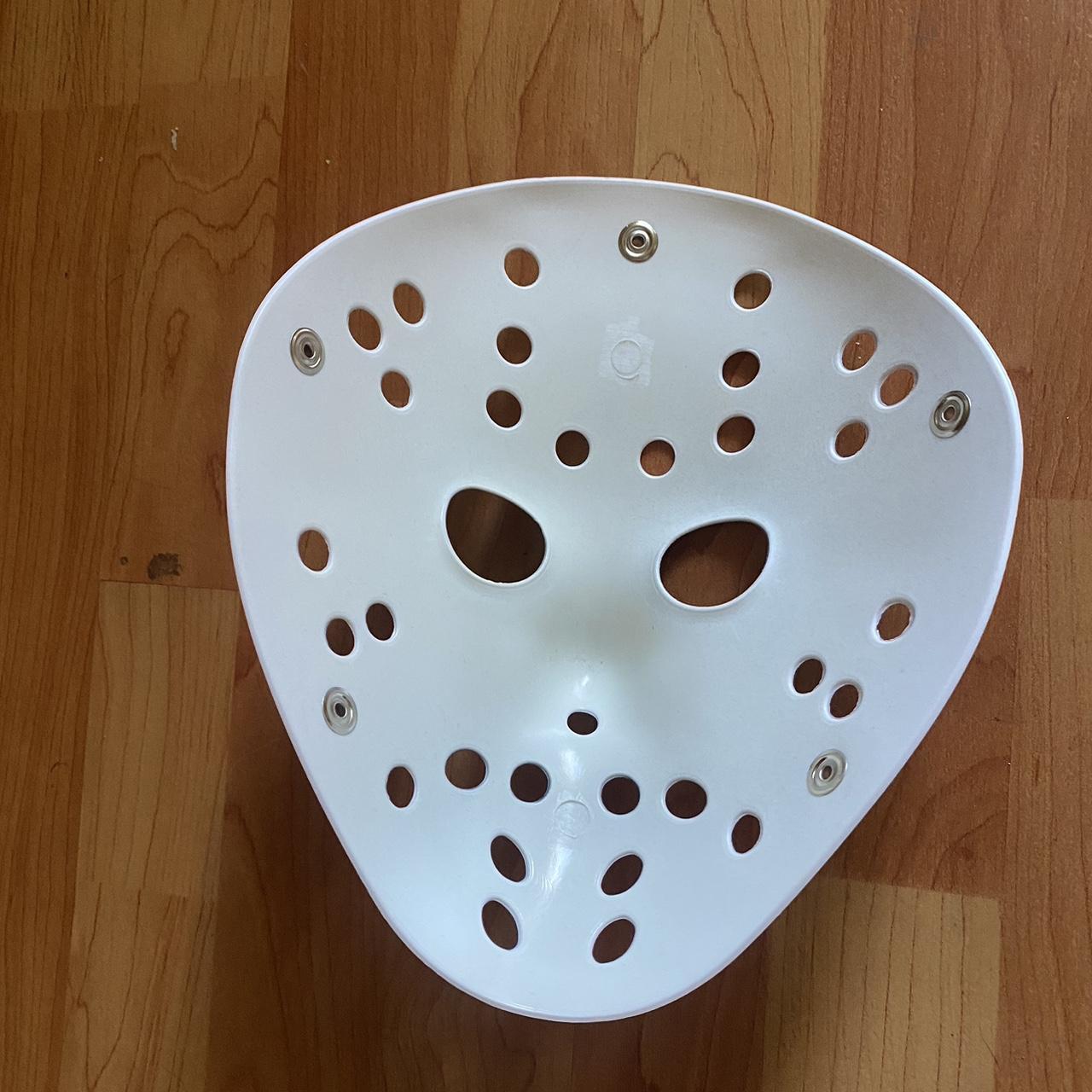 Haunted mound hockey mask - Depop