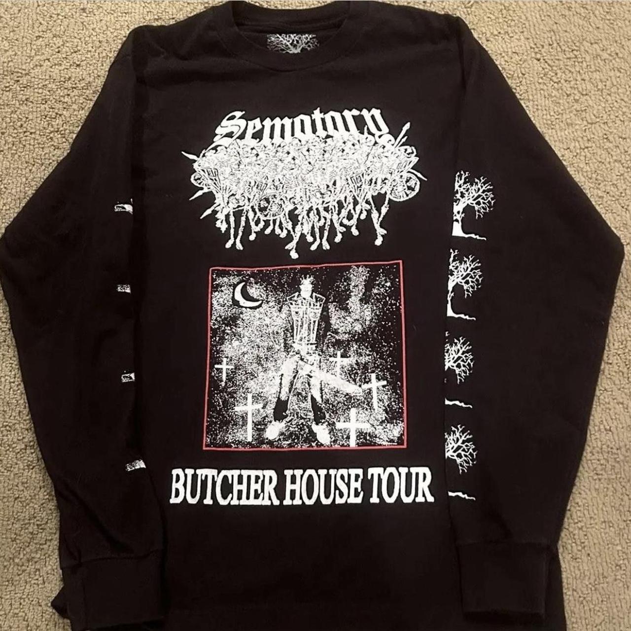 SEMATARY HAUNTED MOUND BUTCHER HOUSE TOUR SHIRT | Depop