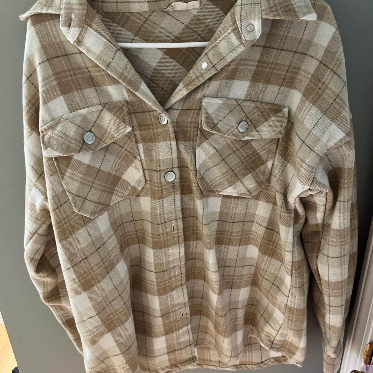 Altard State Flanel. Size small but over side fits... - Depop