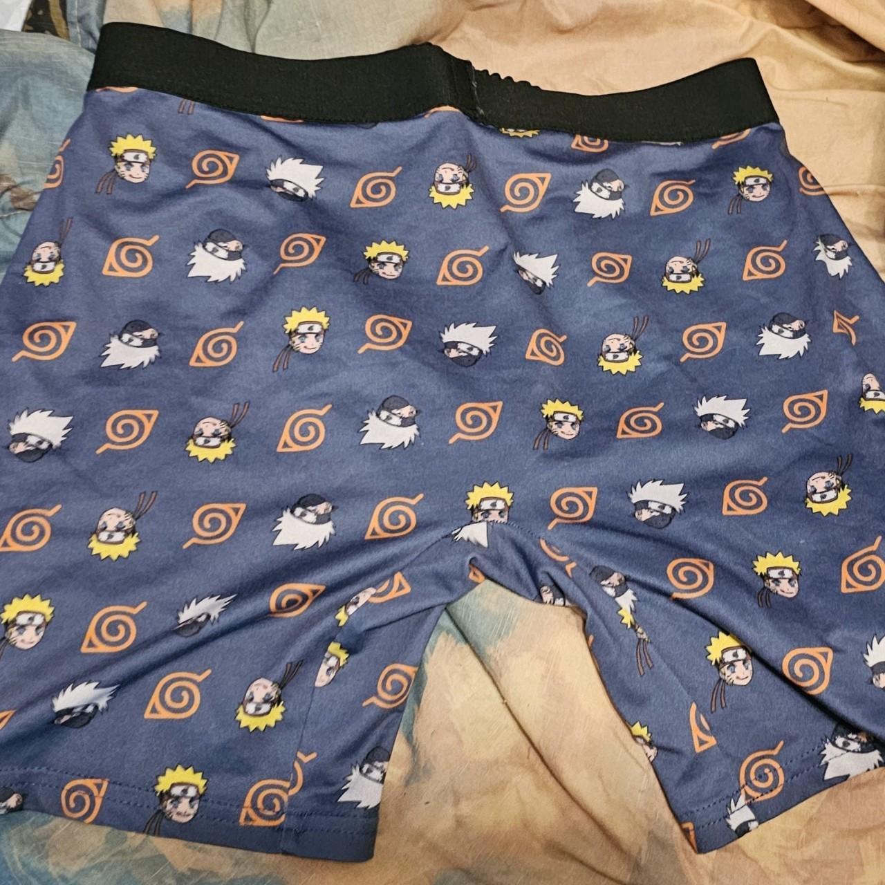 Naruto Shippuden Boxers Size Large Worn a few... - Depop