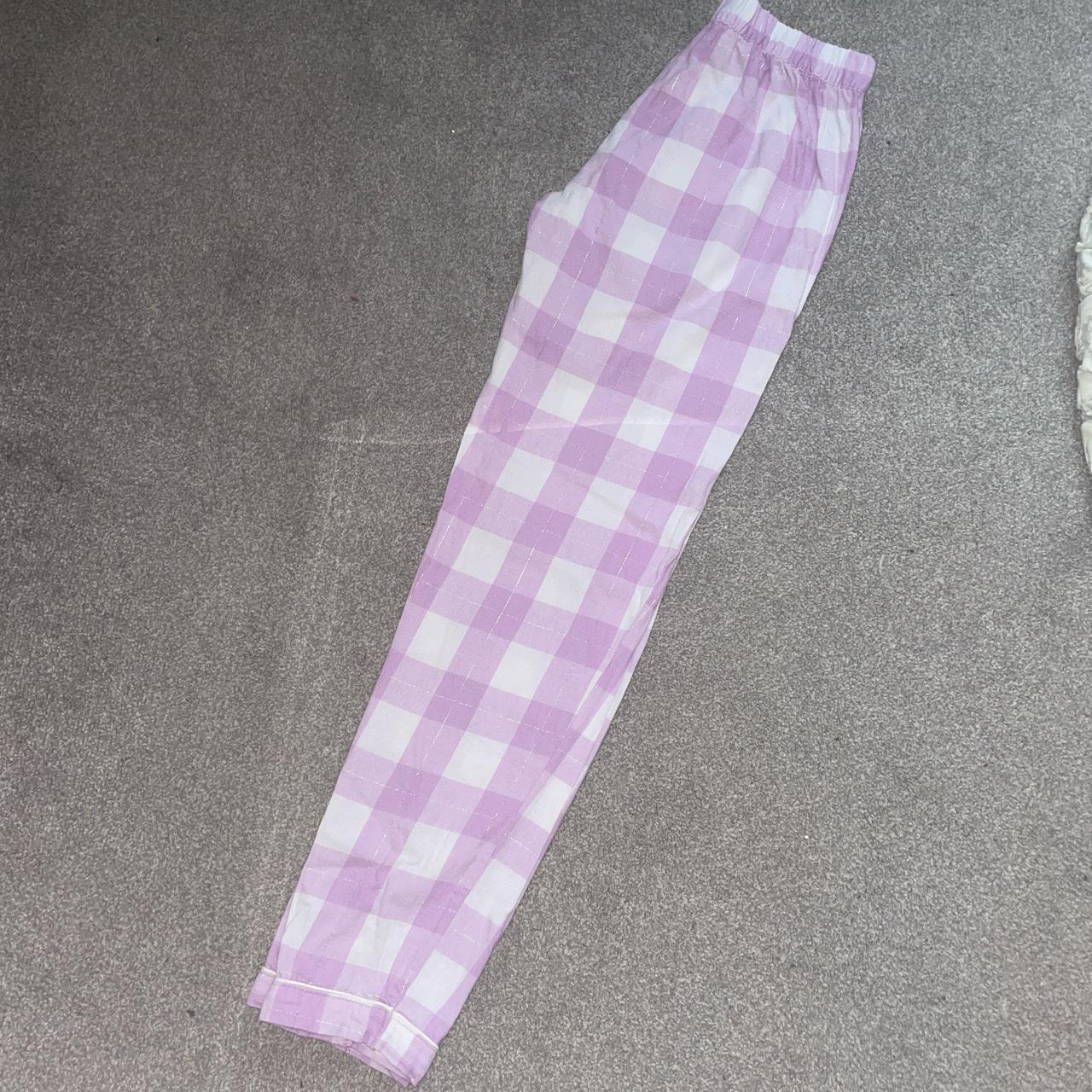 Boux Avenue Plaid Pyjamas Purple plaid... - Depop