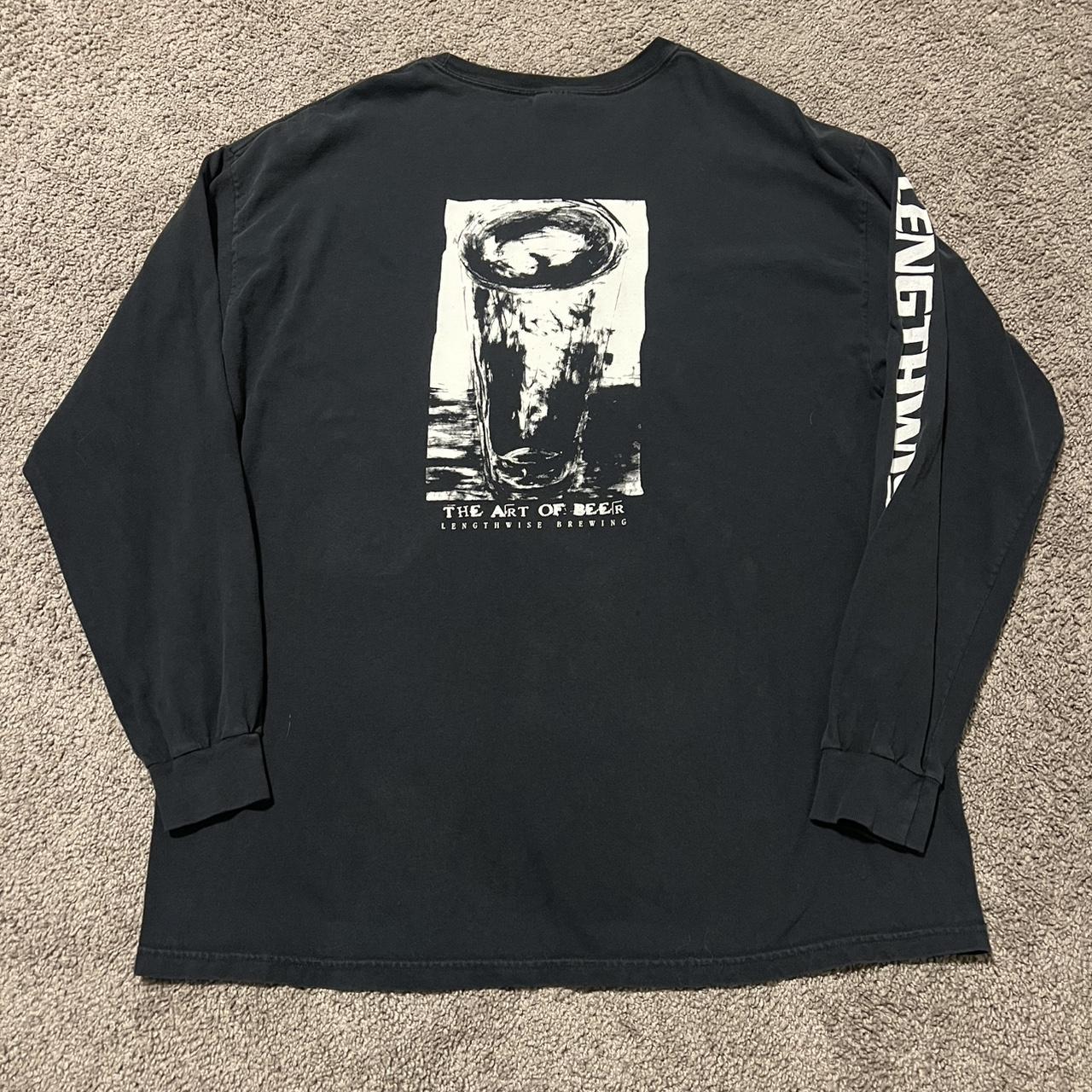 Lengthwise brewing “the art of beer” cool back hit... | Depop