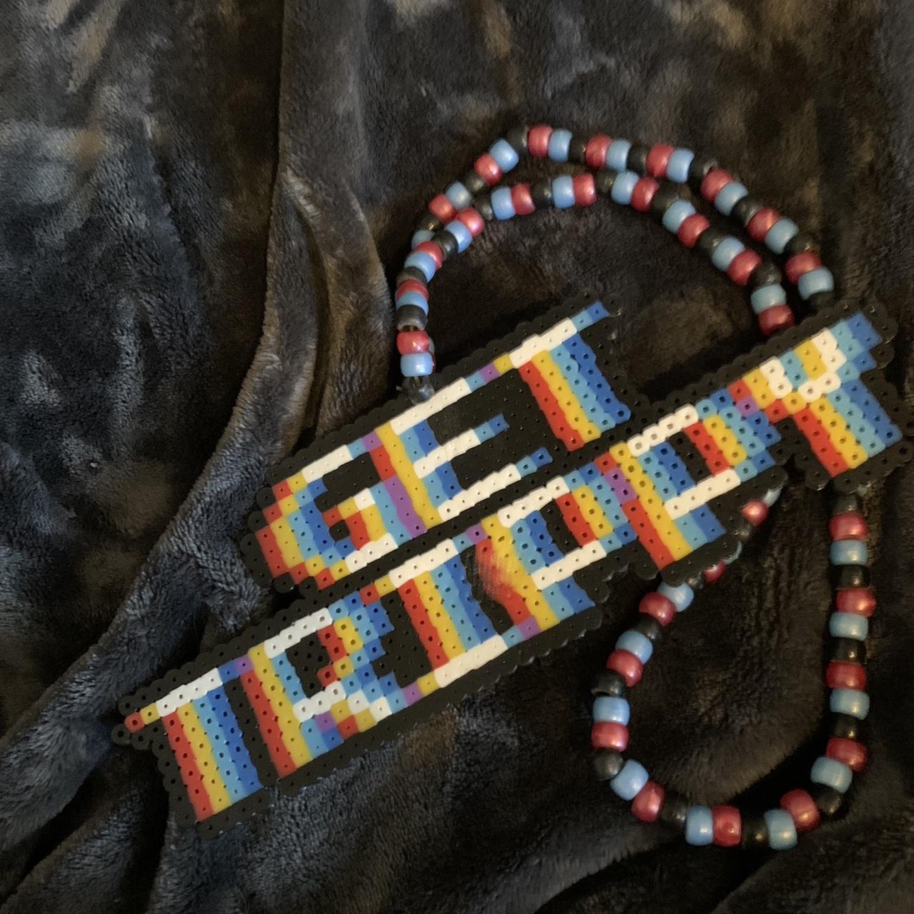 #perler #rave #edm #kandi #festival Trippy “get... - Depop