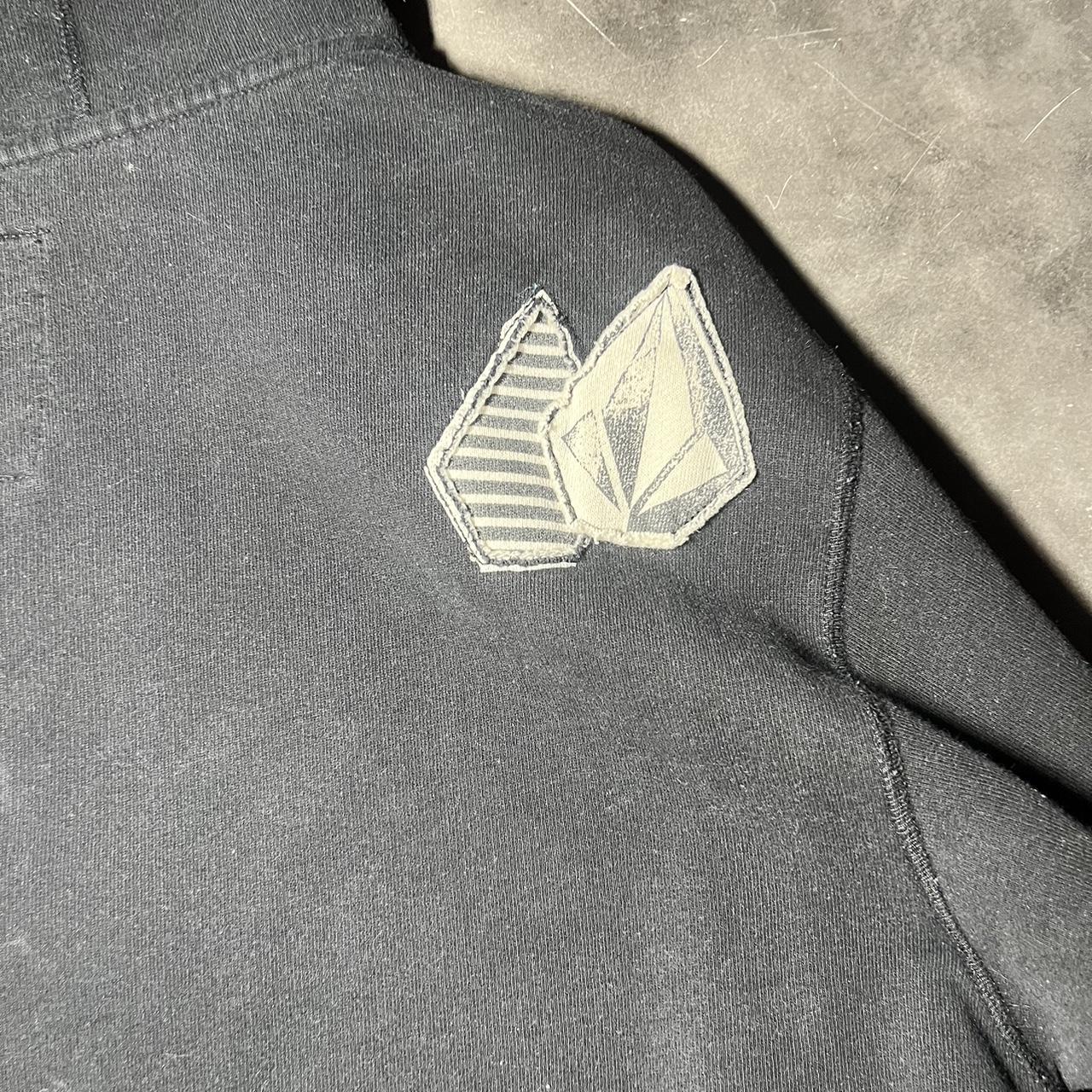 Volcom Zip-up - size medium - color black - super... - Depop