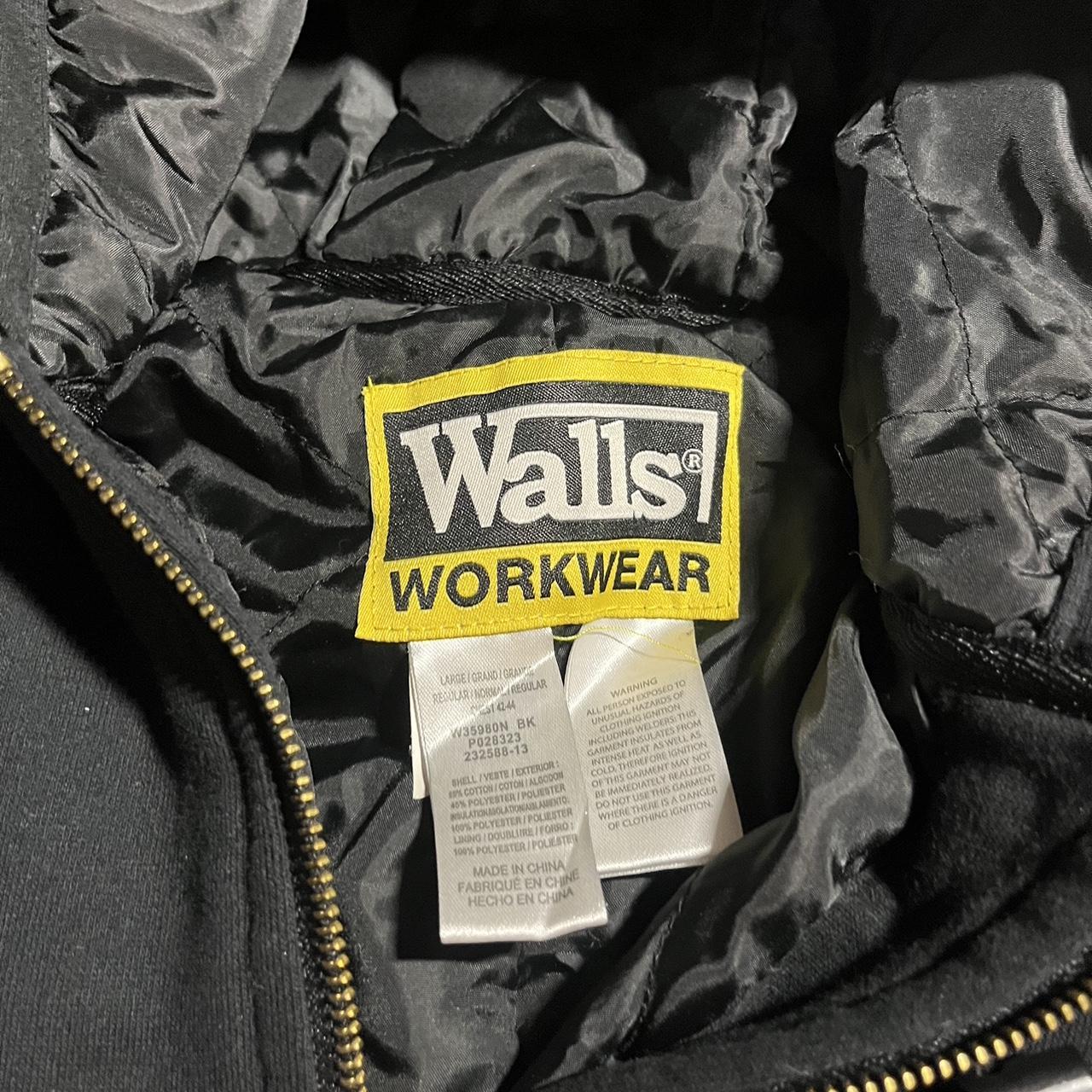 Walls Workwear Utility Zip-Up - size large -... - Depop