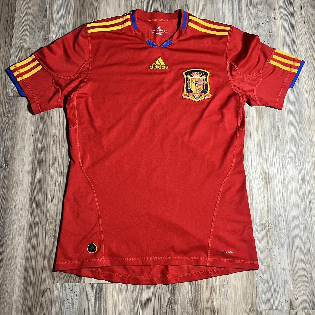 Adidas Spain RFCF Soccer Jersey - size medium -... - Depop