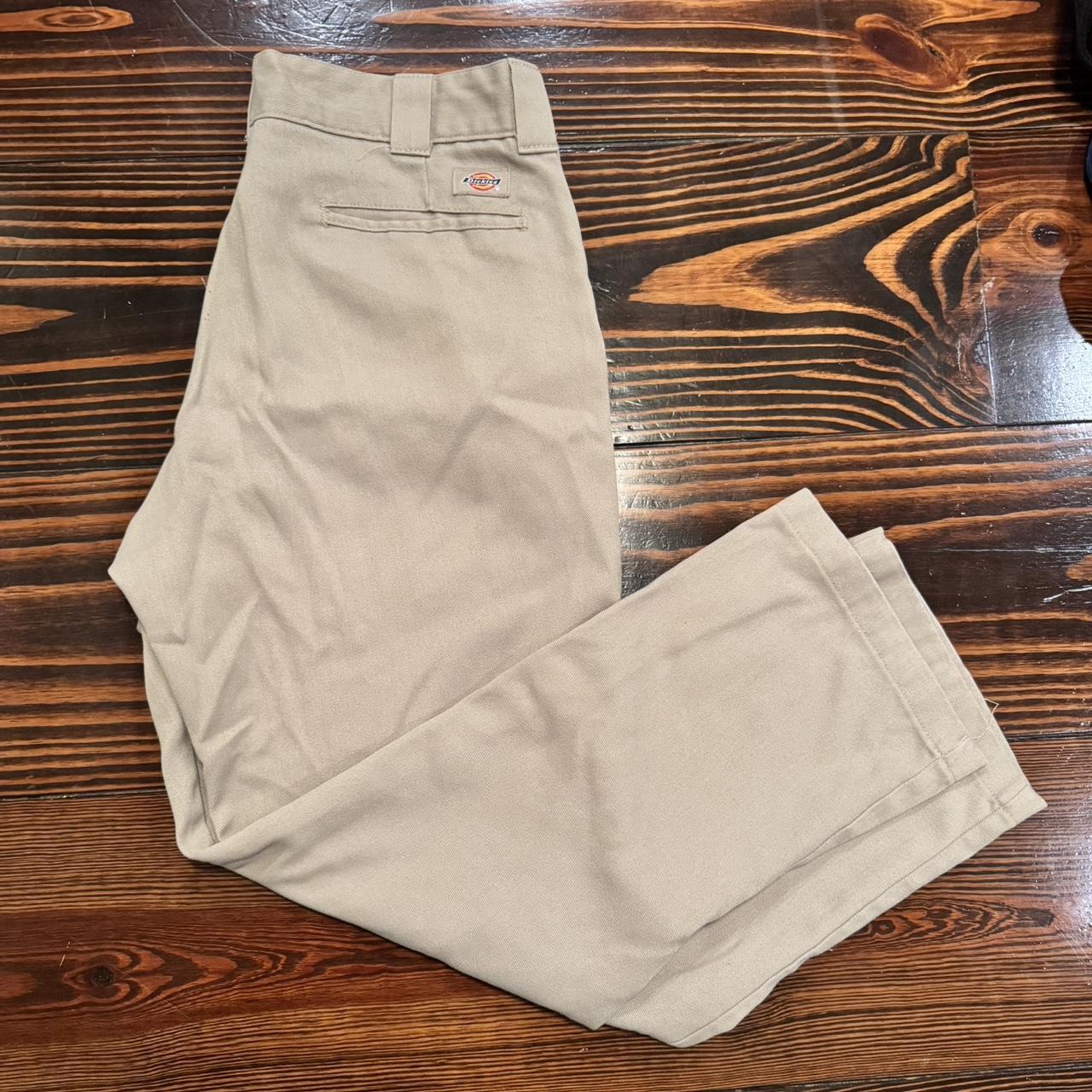 Dickies Khaki Pants Size: 36/30 Condition: Great.... | Depop
