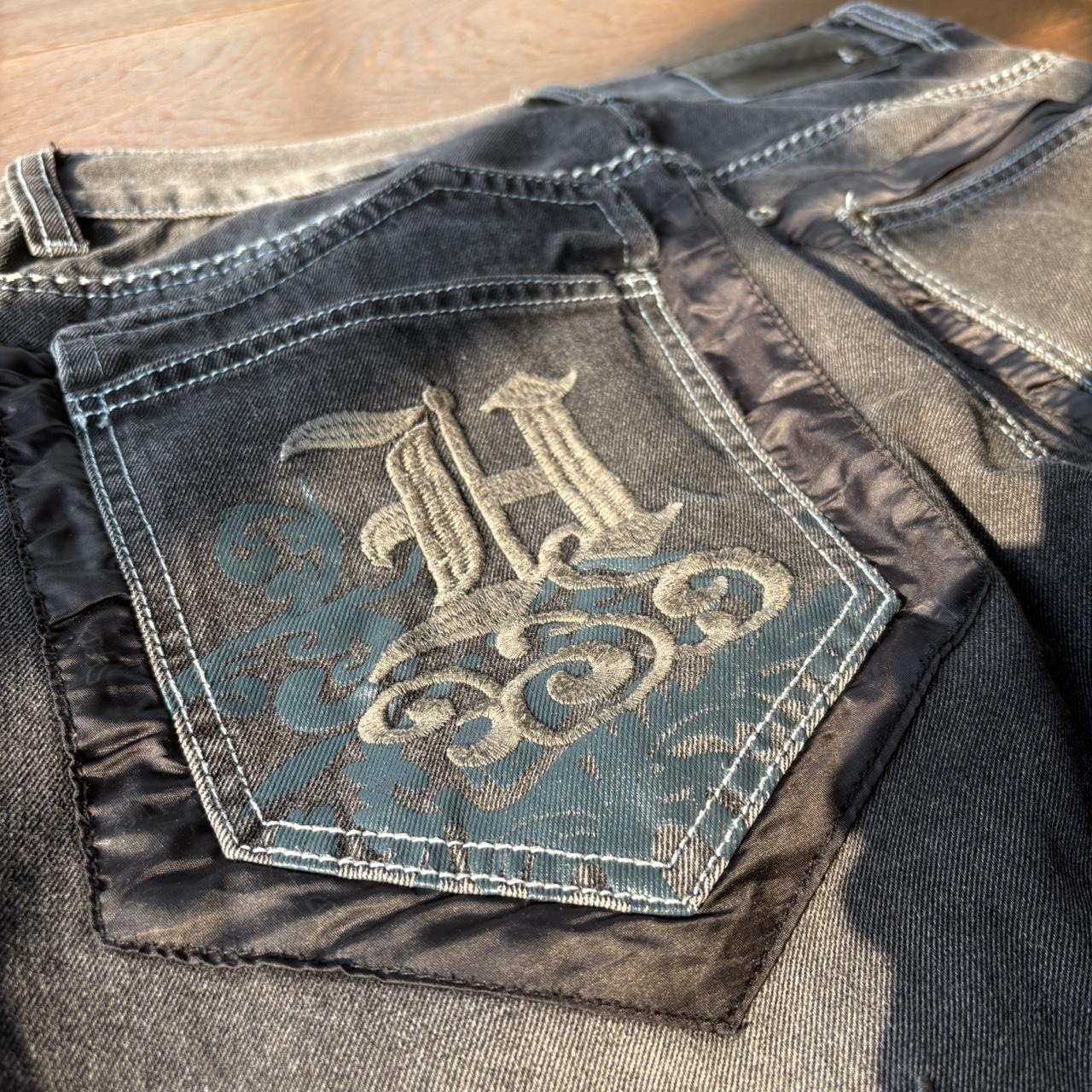 🖤Y2K PLAYBIGG WING JEANS🖤 -SUPER NICE... - Depop