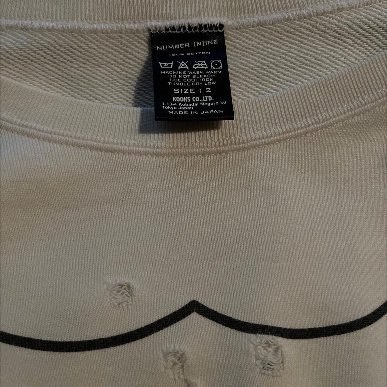 Number Nine Shield Crest Sweatshirt - Depop