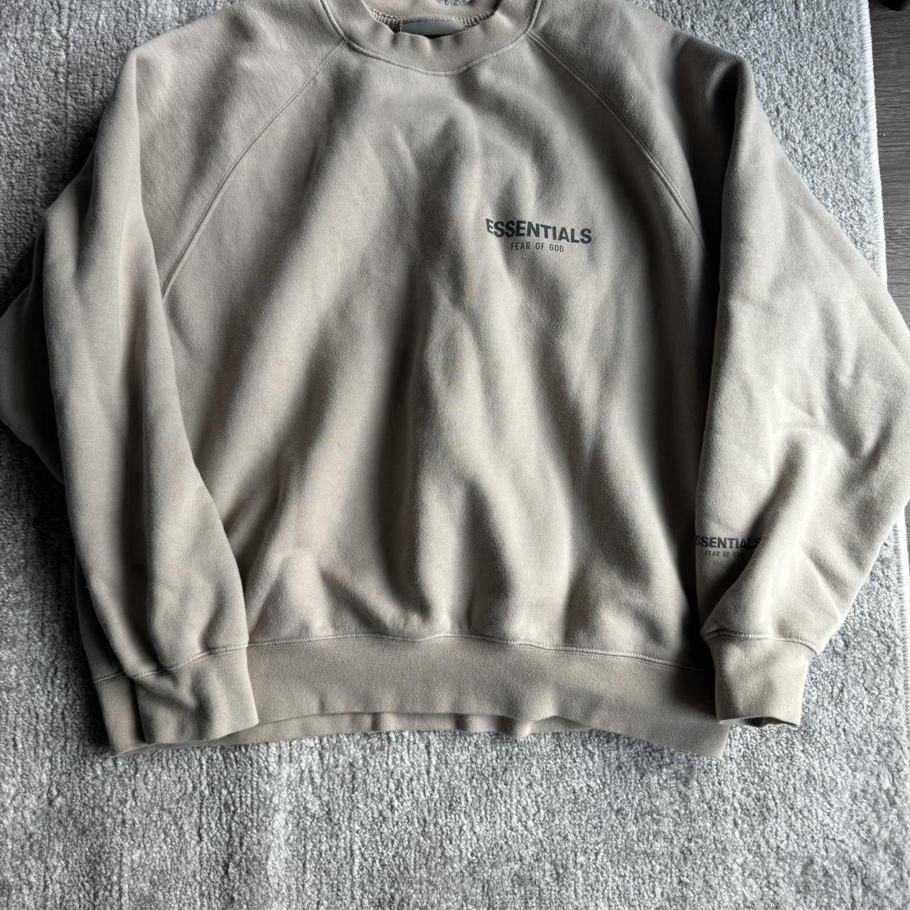 Selling Men’s Fear of God Essentials Biege color... - Depop