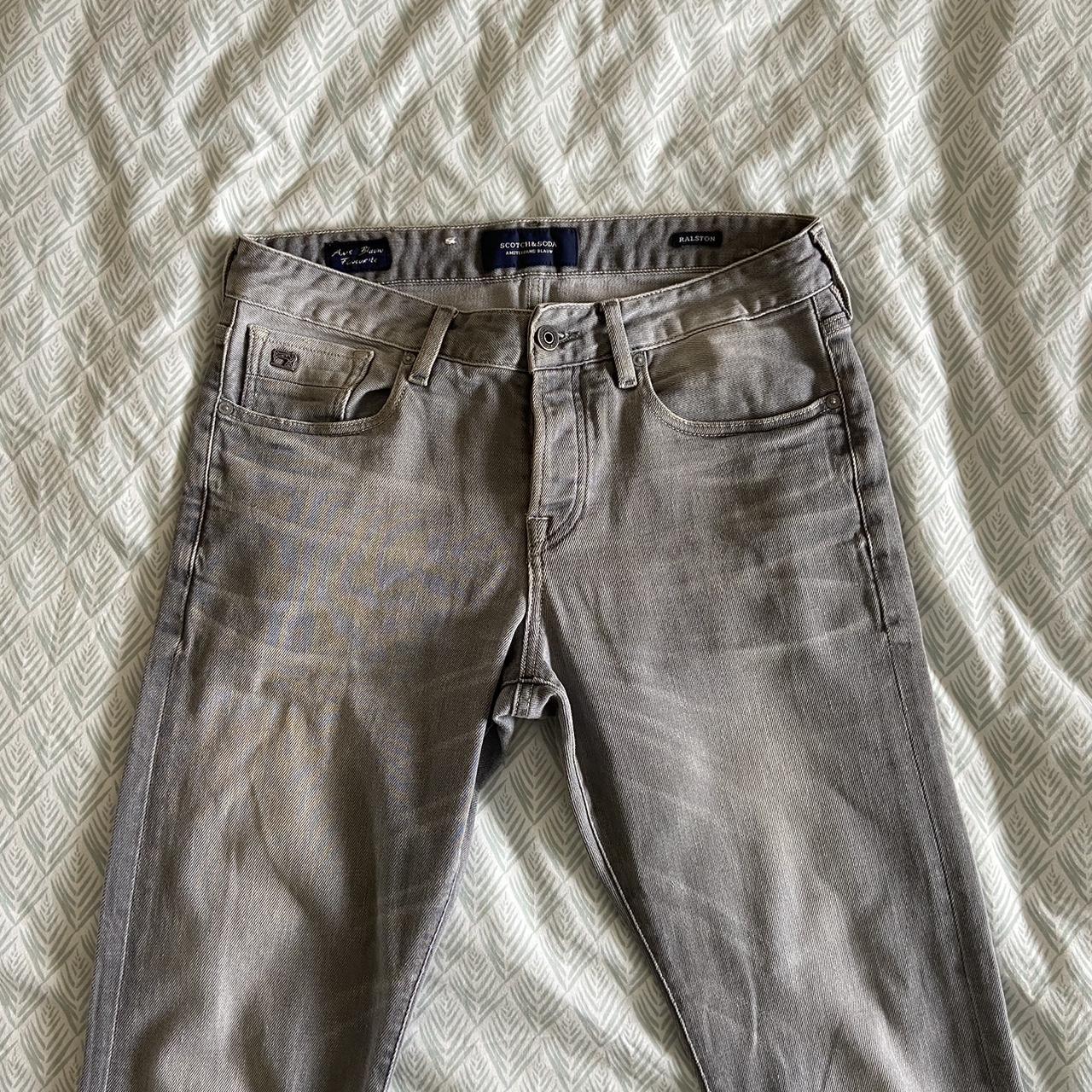 Medium Scotch & Soda grey jeans W30 L32 - Depop