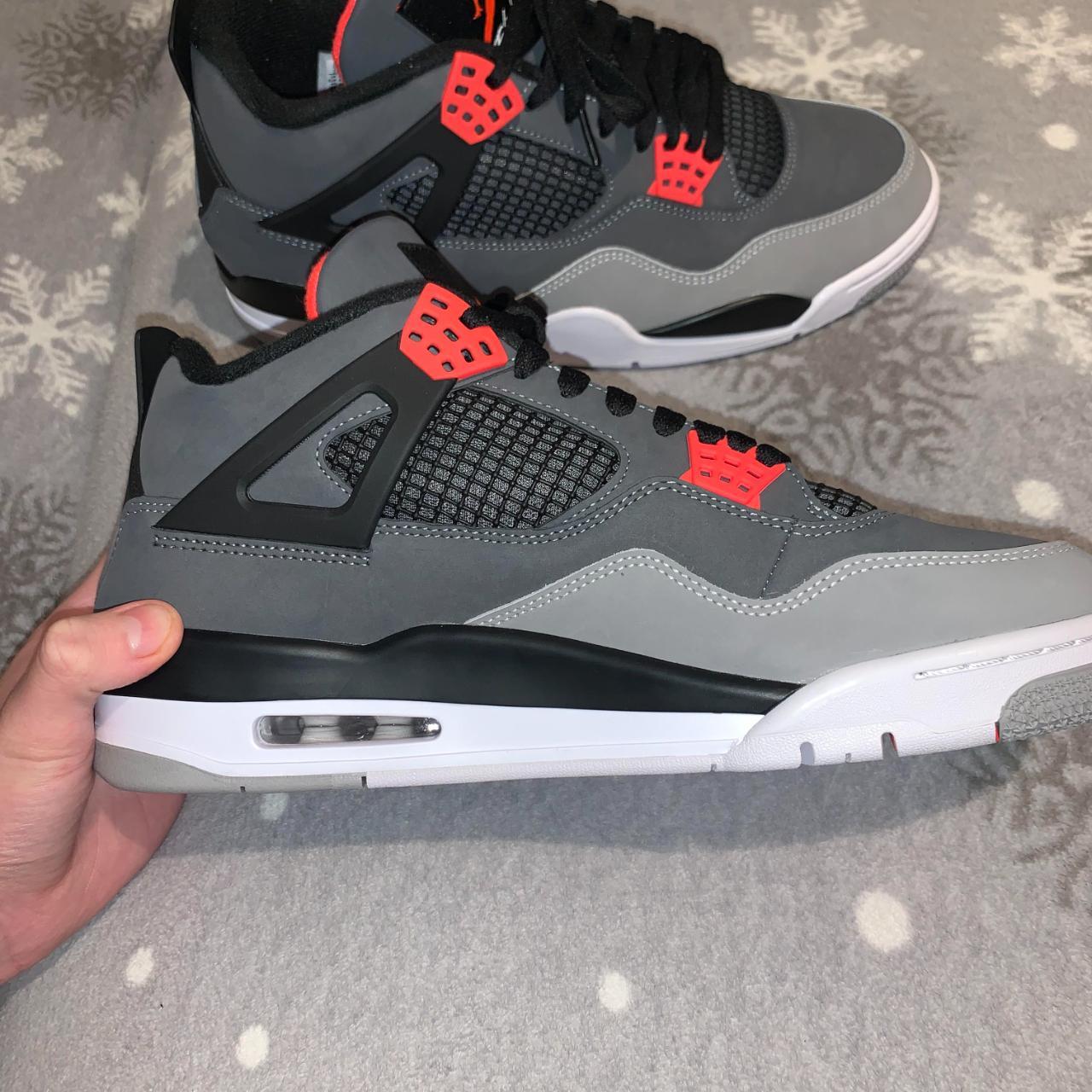 Air Jordan 4 Retro Infrared UK11 (No Box) Brand... - Depop