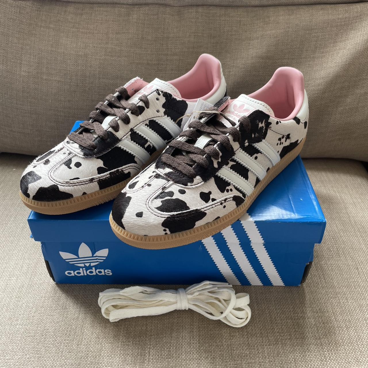 Adidas Samba OG Cow Print ASOS exclusive UK... | Depop