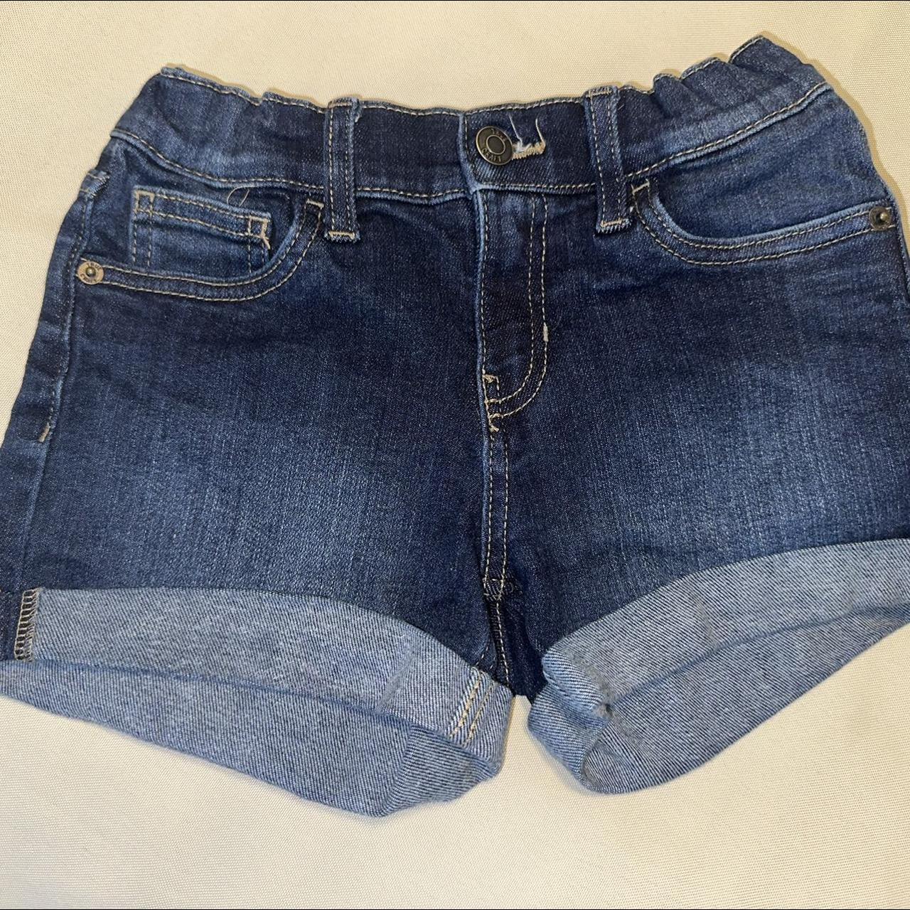 True craft youth size 12 blue jean shorts - Depop