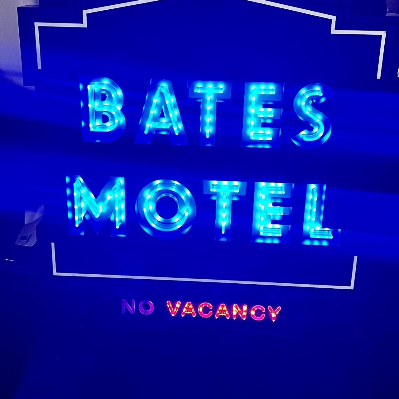 Authentic Light-Up Bate’s Motel LED Halloween... | Depop