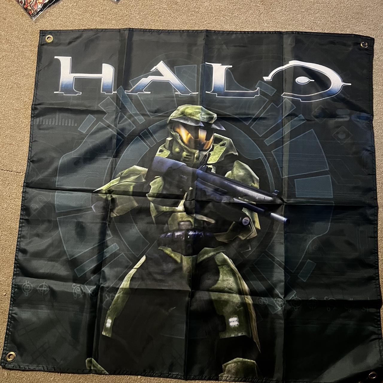 Halo banner featuring Master Chief #Halo... - Depop