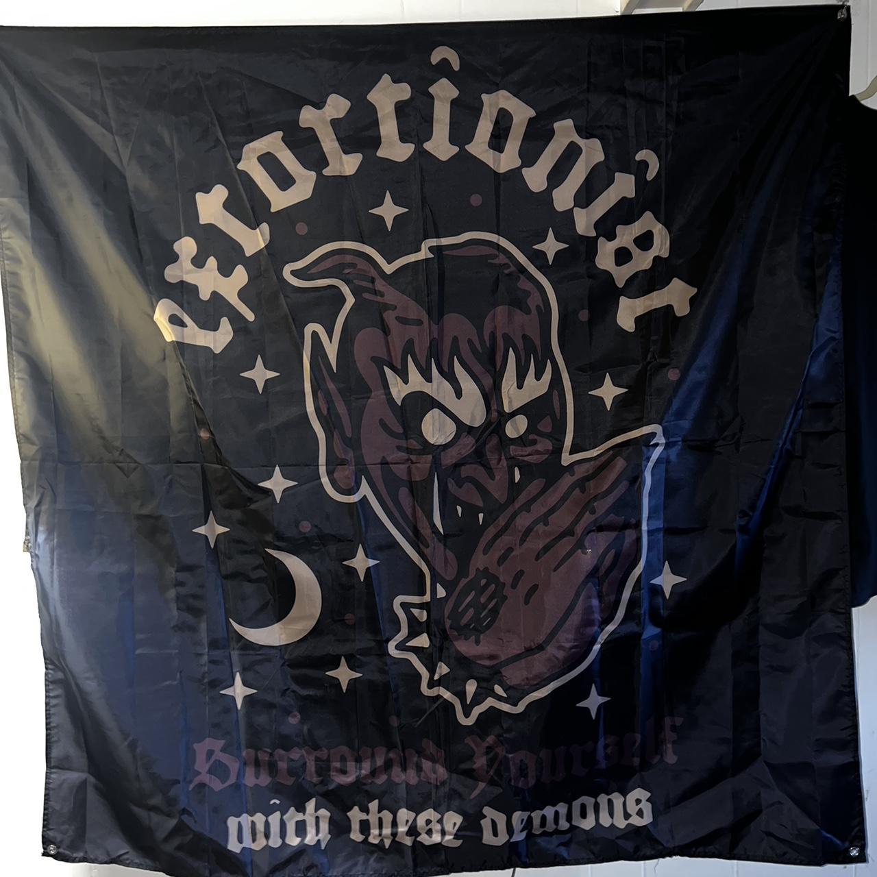 Extortionist wall flag #extortionist #metalcore... - Depop