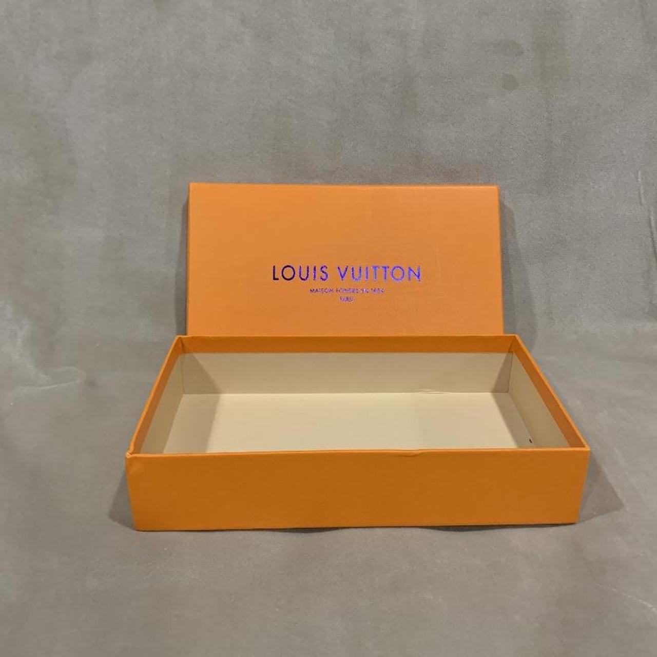 Lv box •Empty Lv box •Corner of the box is a bit... - Depop