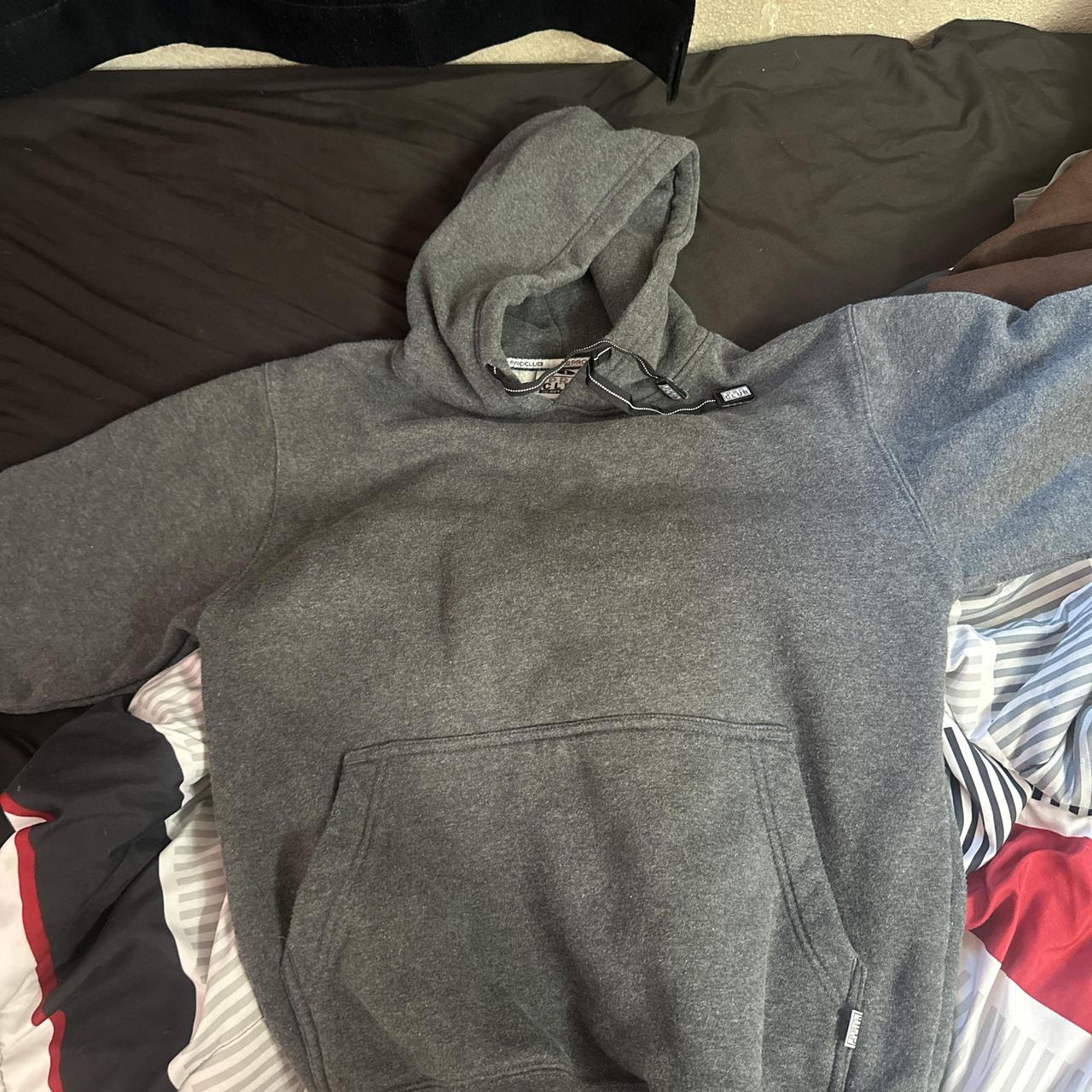 men’s small pro club hoodie barely worn - Depop
