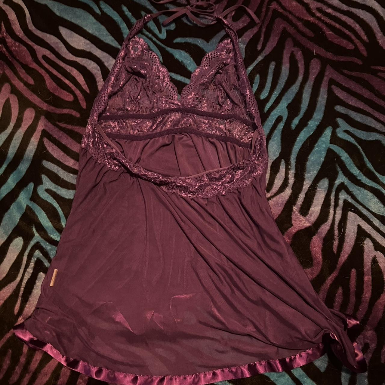 Purple mesh sleeping top y2k Size 20w Dm me for any... - Depop