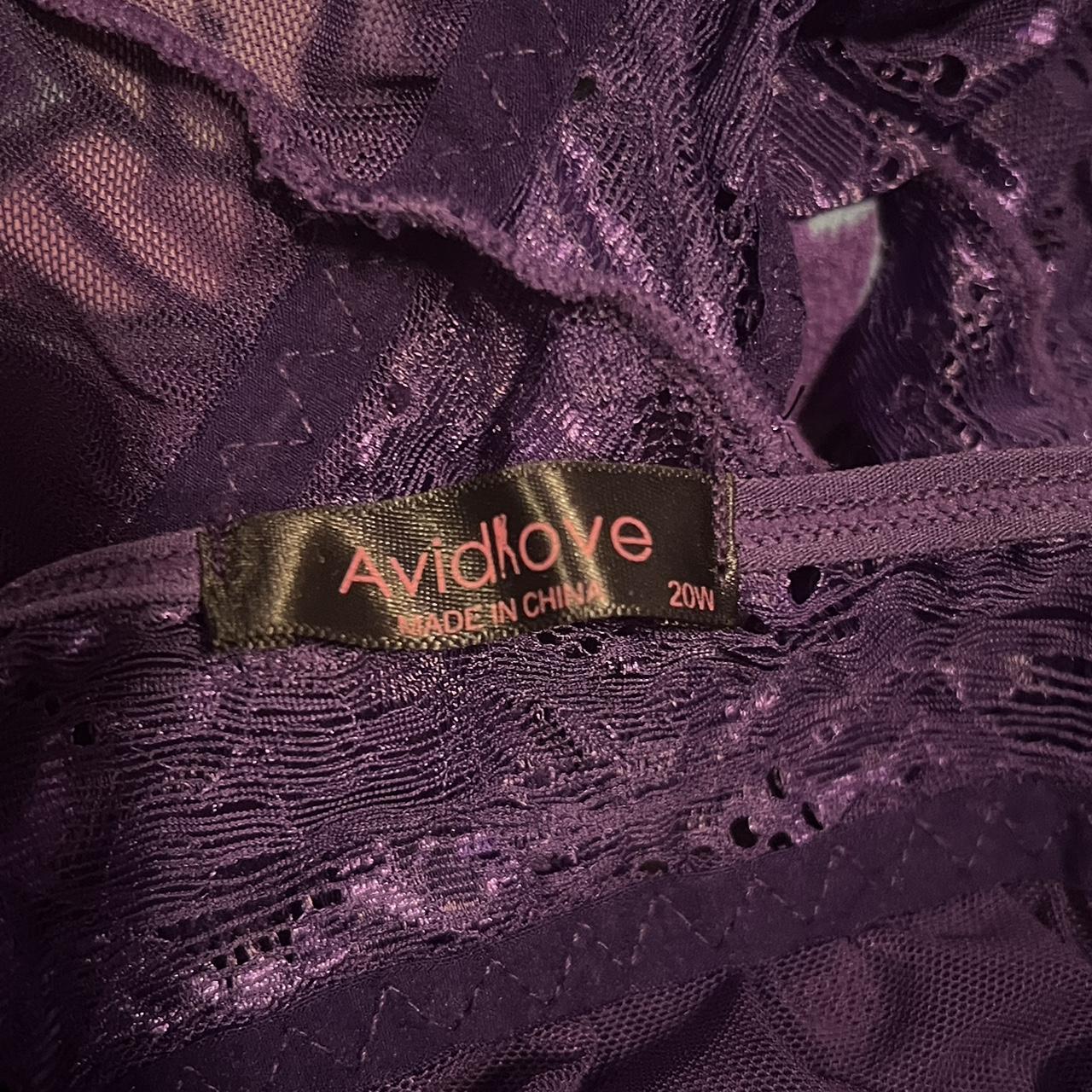 Purple mesh sleeping top y2k Size 20w Dm me for any... - Depop