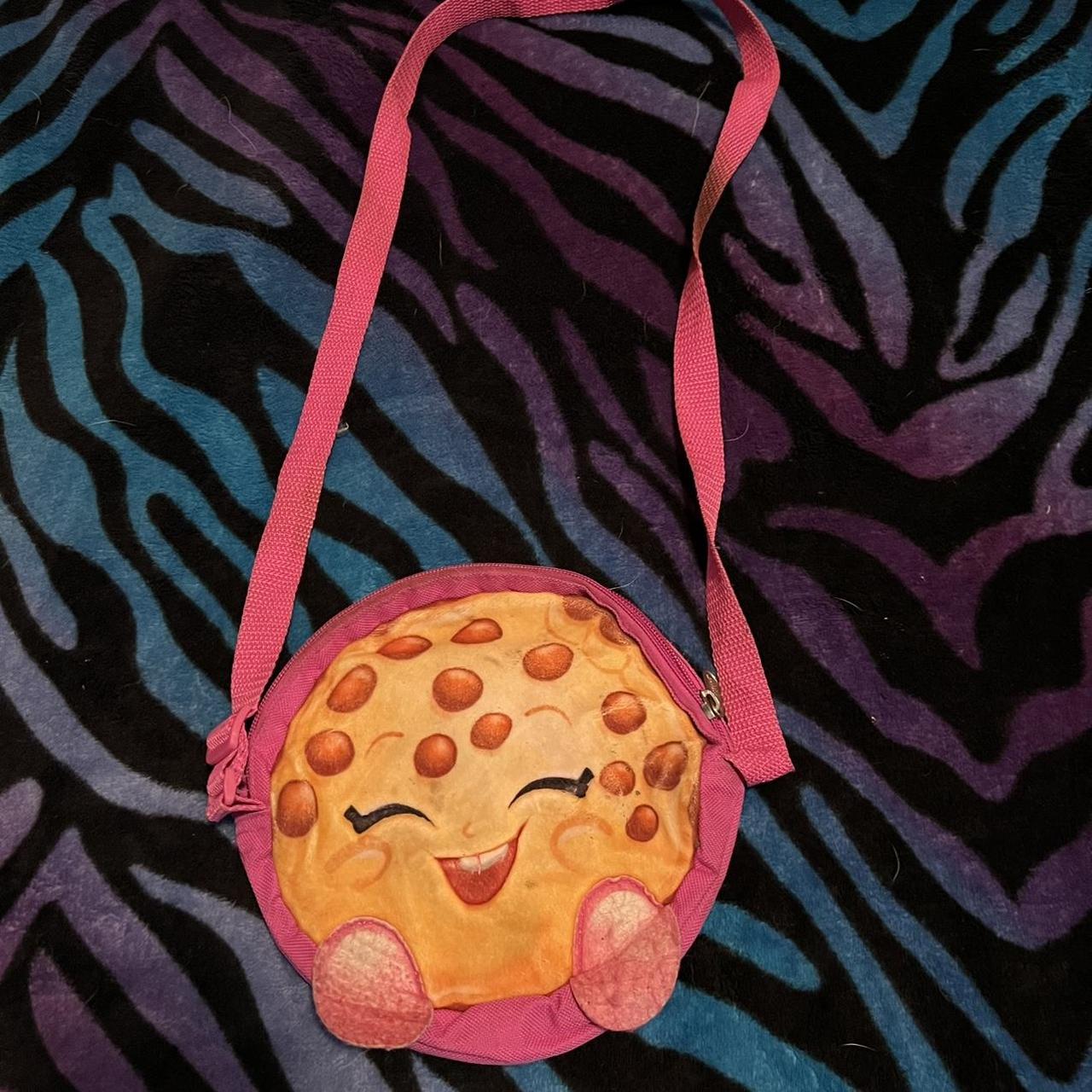 Cute pink and yellow mini shopkin crossbody bag... - Depop