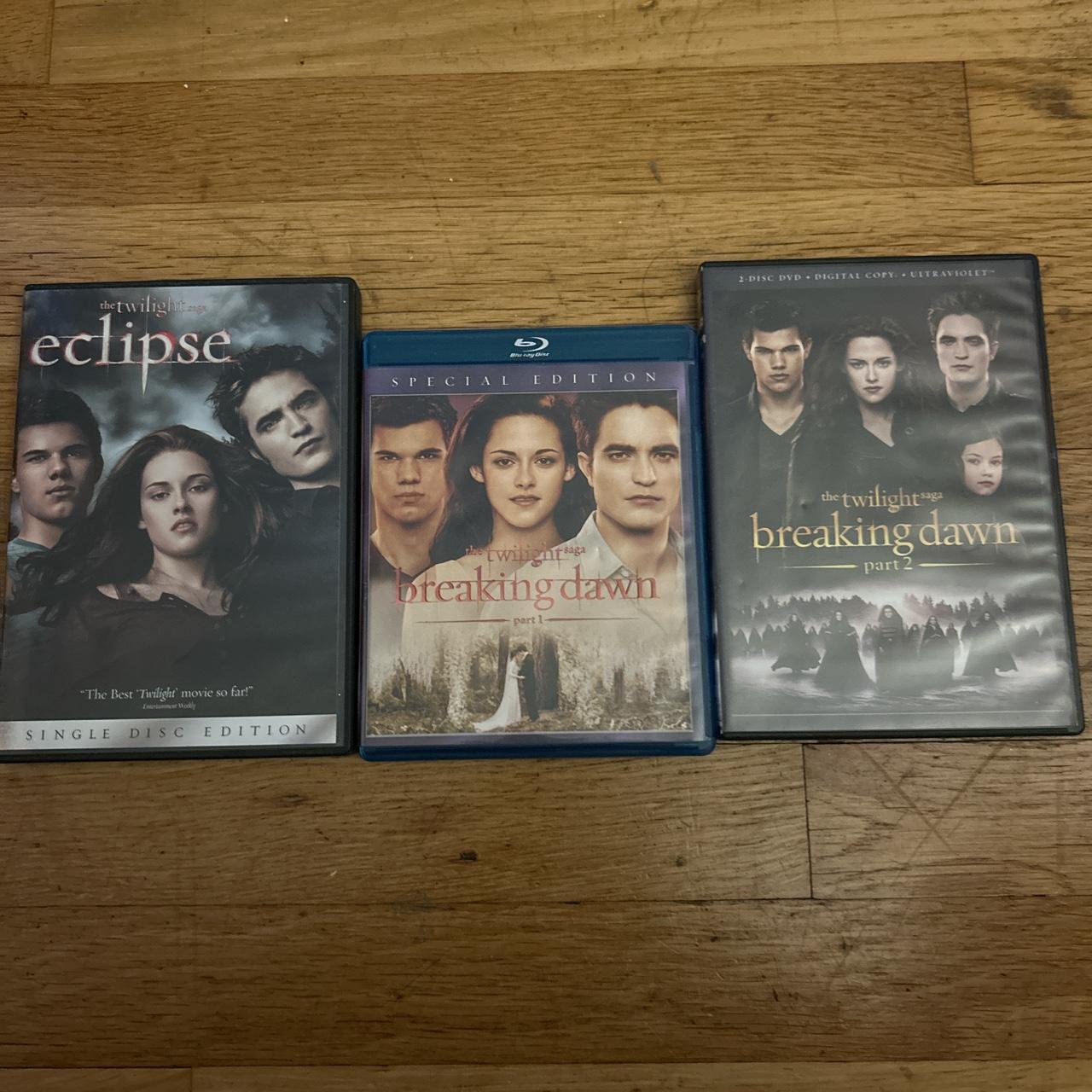 Twilight saga “ DVD MOVIES Eclipse Breaking dawn... - Depop
