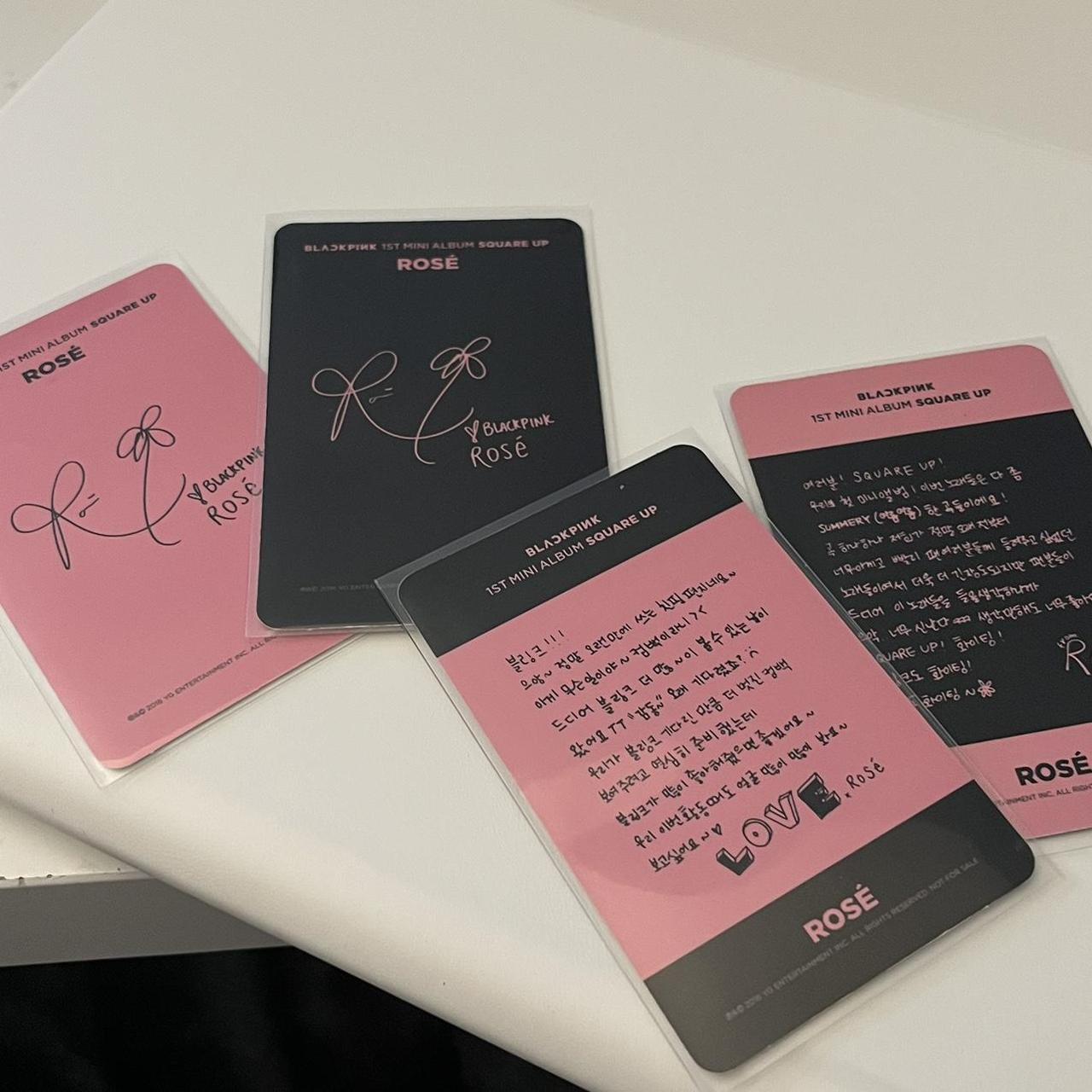 Blackpink Rosé square up 8 pound for the total... - Depop